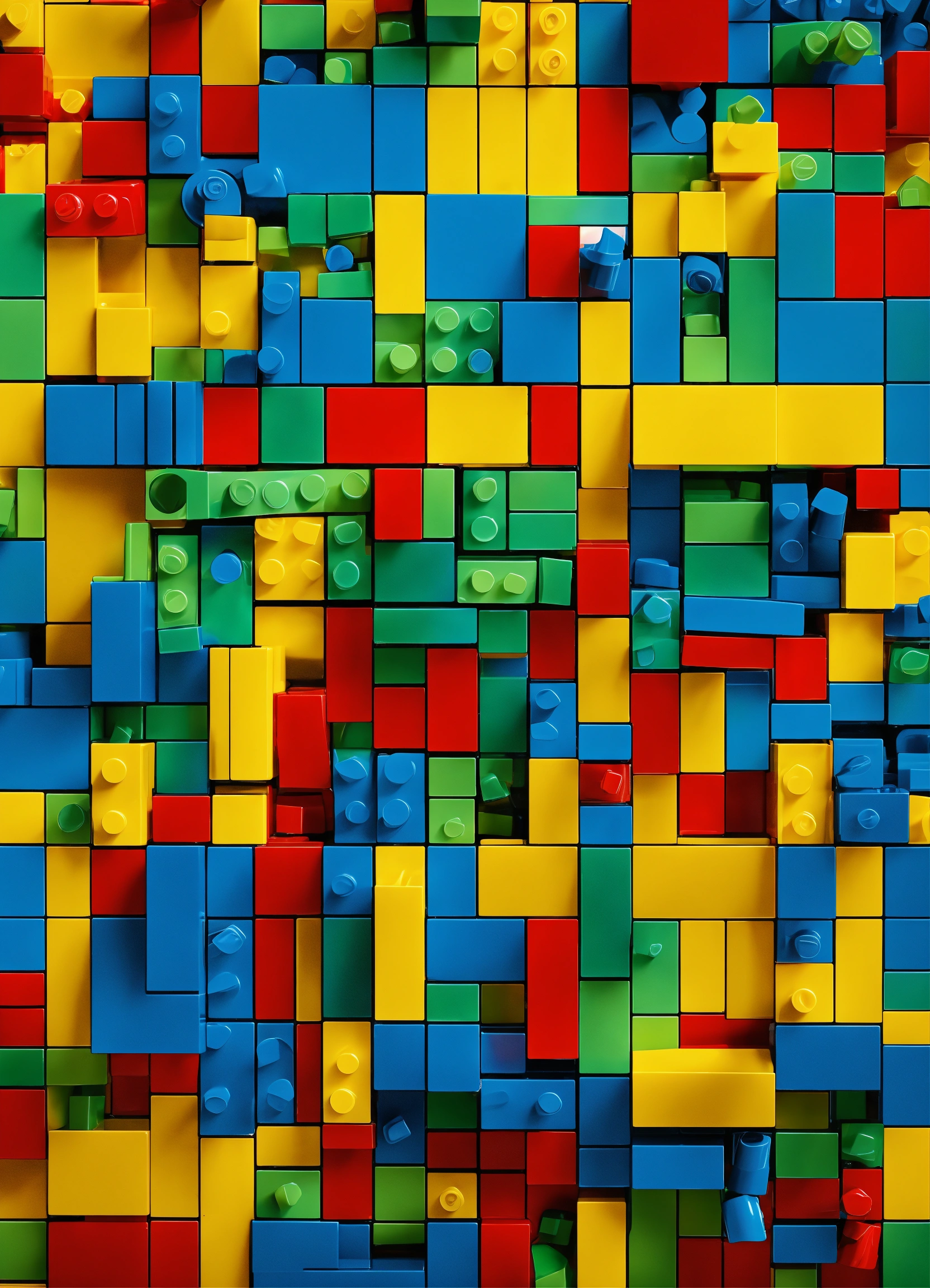 Lexica - LEGO pattern, 3D