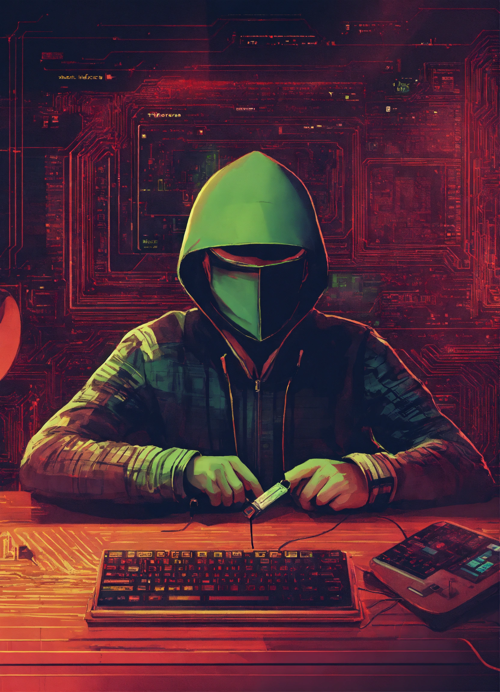 Lexica - Hacker themed poster