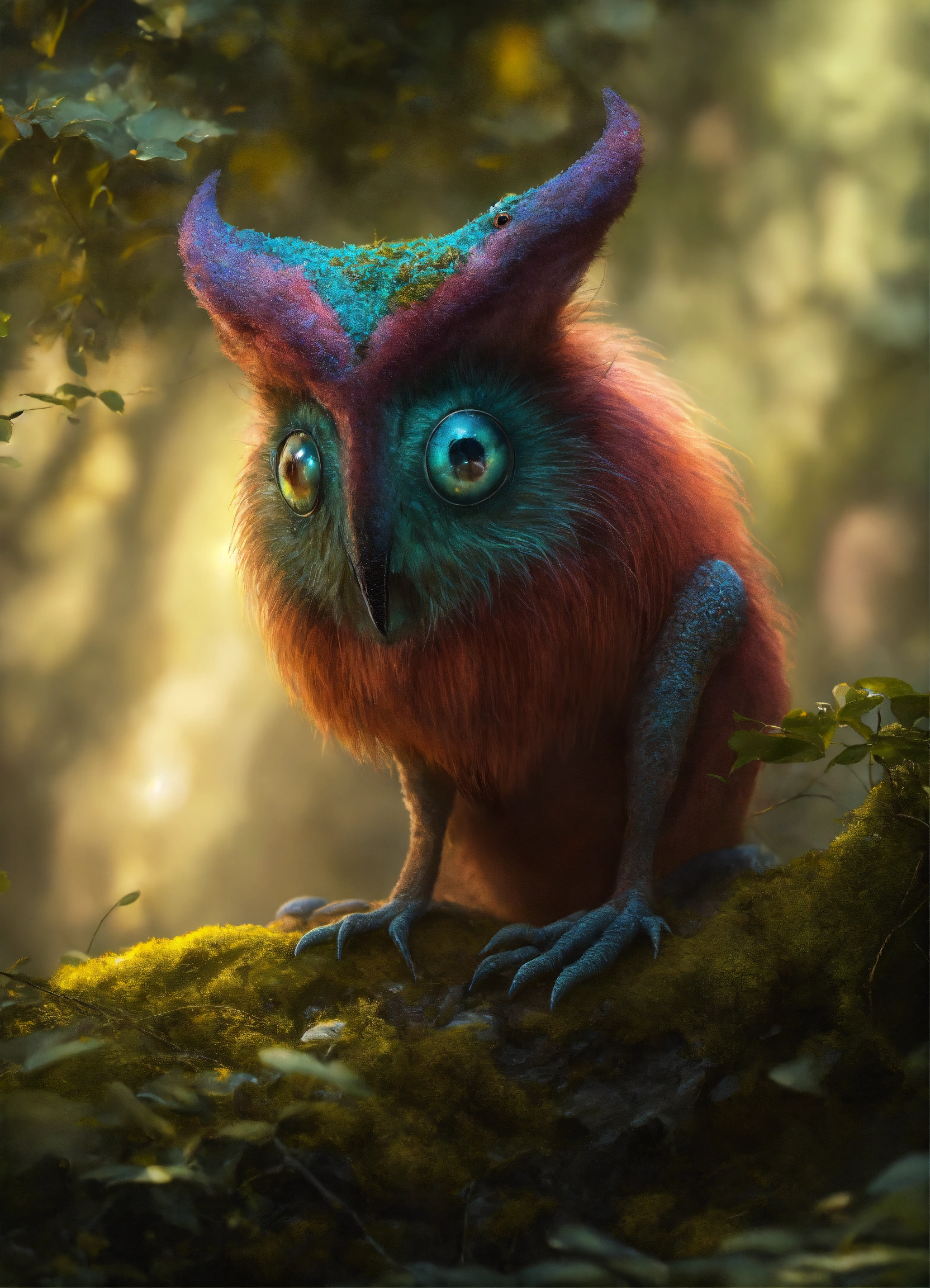 Lexica - Creepy fuzzy creatures in a mystical world perfect clarity ...