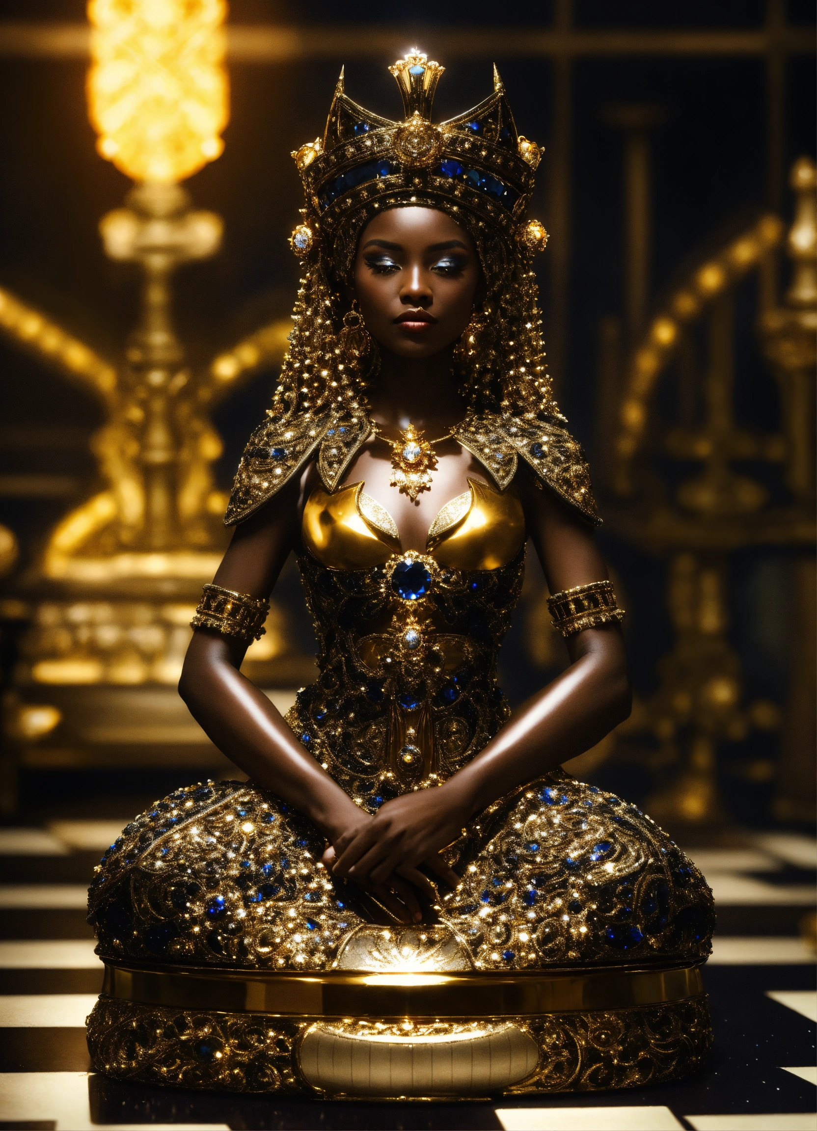 Lexica - Black Solar Queen As the pinnacle of celestial chess mastery ...