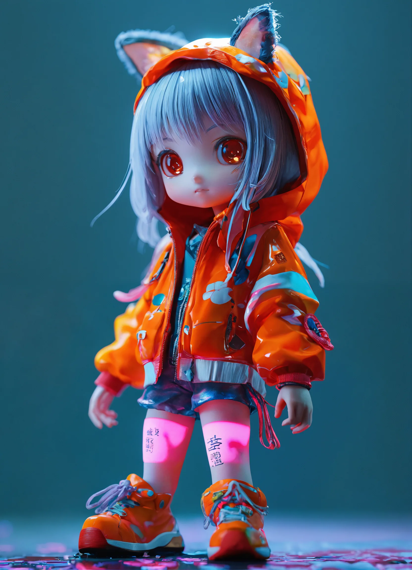 Lexica - 4d photographic image of full body image of a sweet tiny anime ...