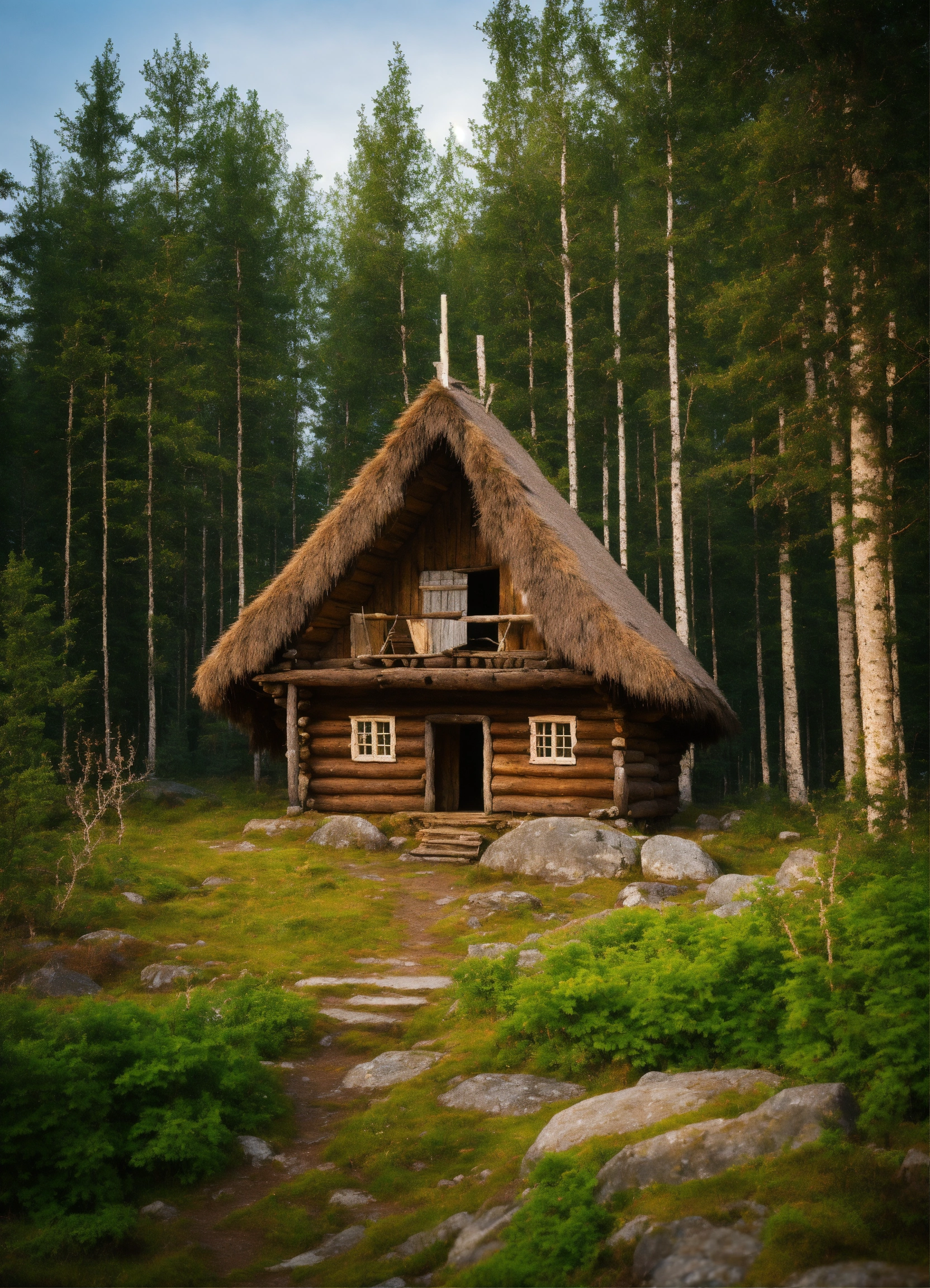 Lexica - Anglo saxon house in arctic forest