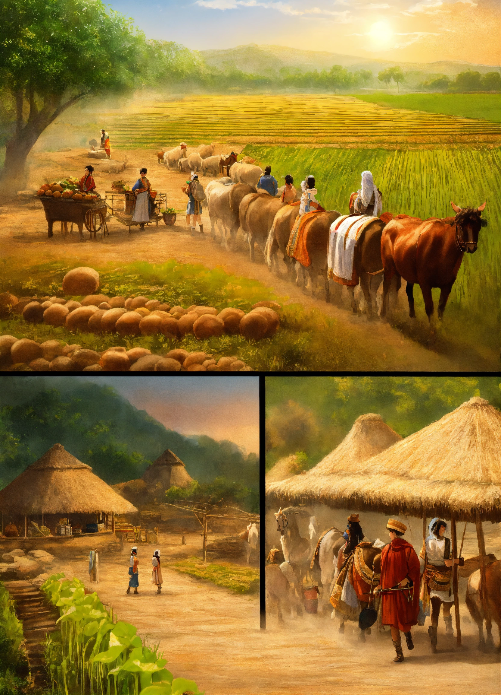 Lexica - Show ancient people living agricultural age life