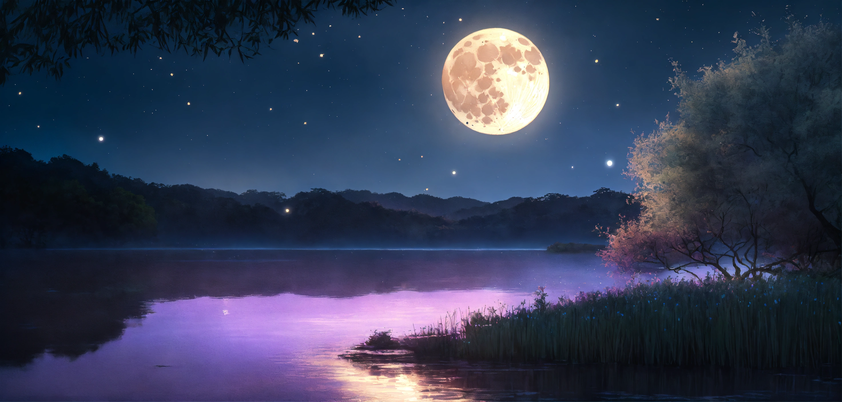 Lexica - Dream,night,landscape,sleep,trend on artstation, A tranquil ...