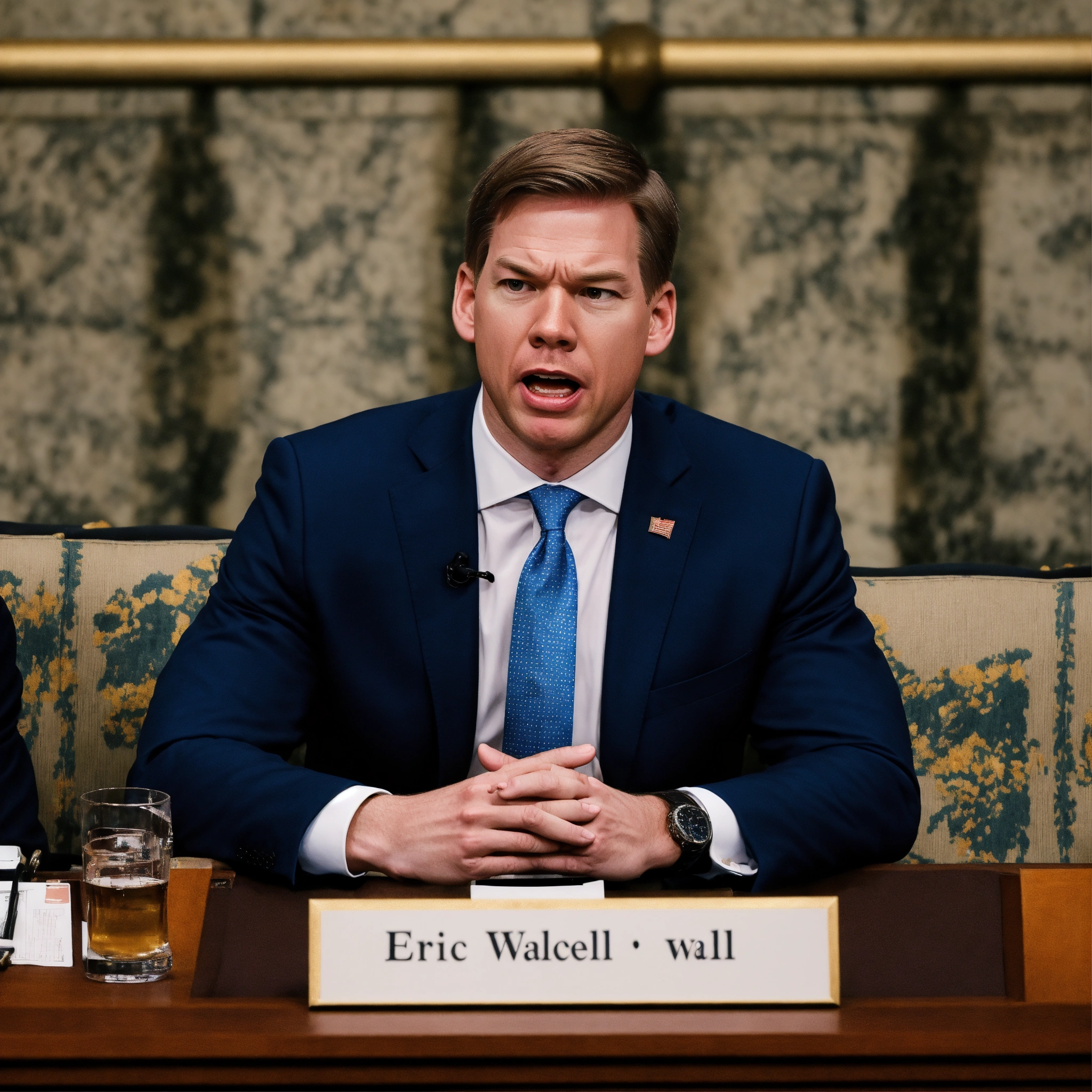 Lexica - ERIC SWALWELL, MAD, ANGRY, YELLING