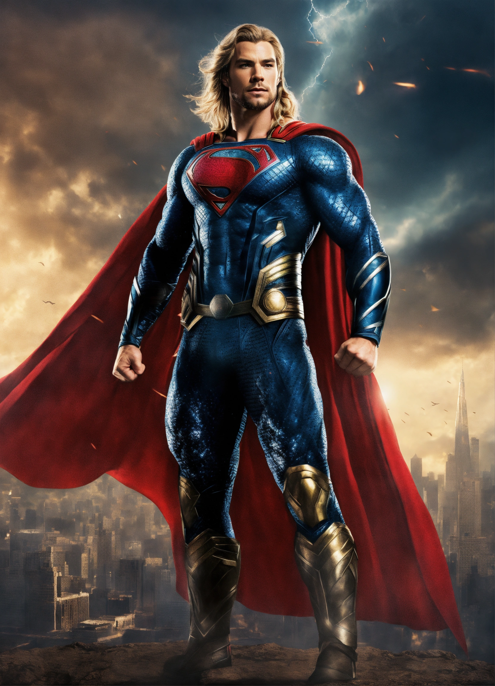 Lexica - Half superman, half Thor