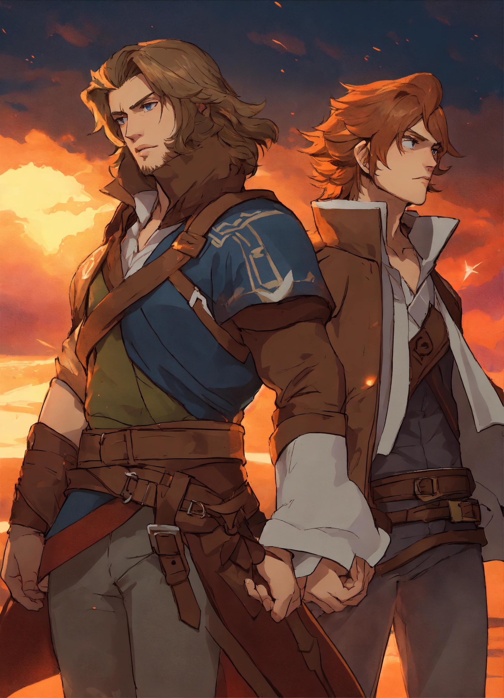 Lexica - A thropple of Alacard, Trevor Belmont and Sypha Belnades