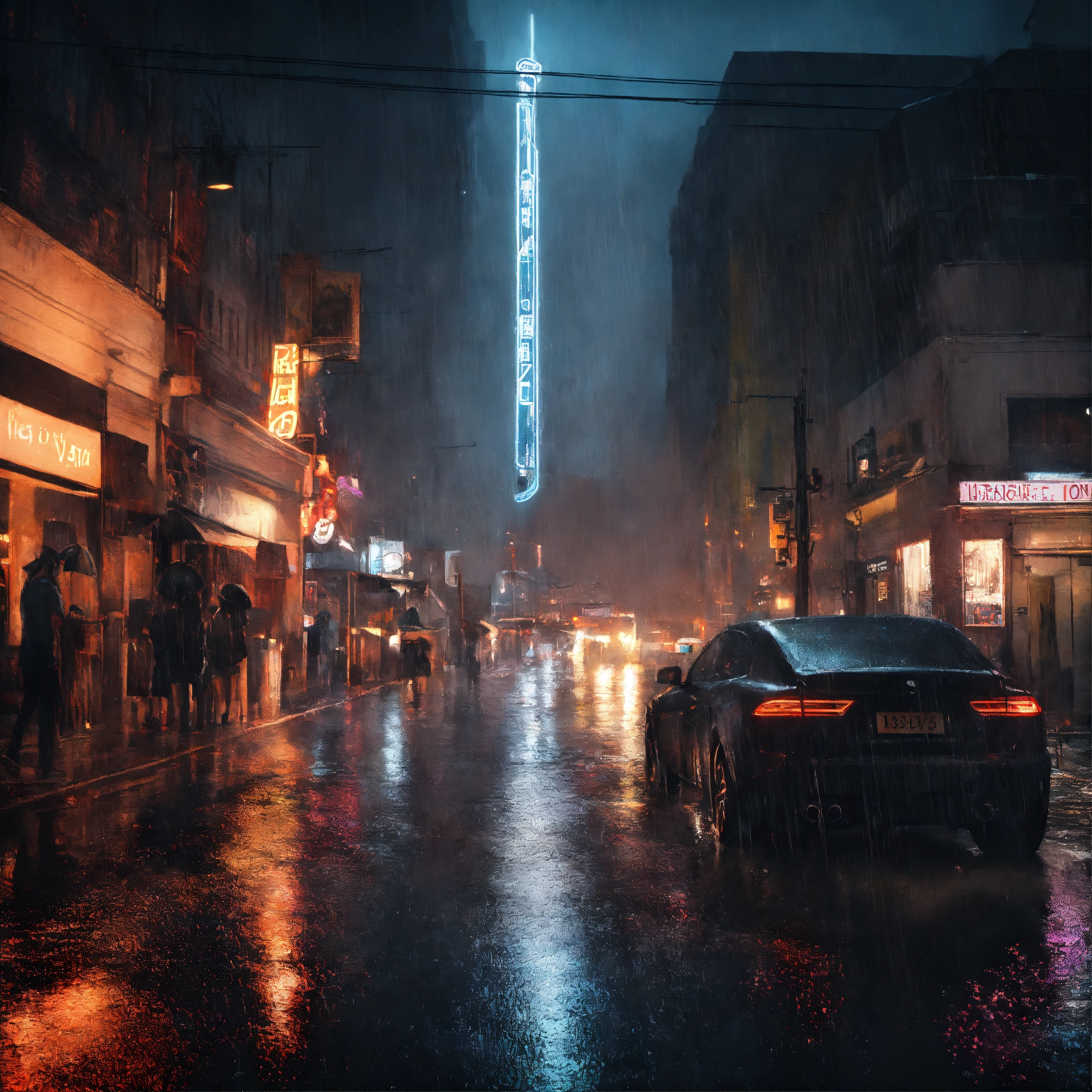 Lexica - Cinematic rain