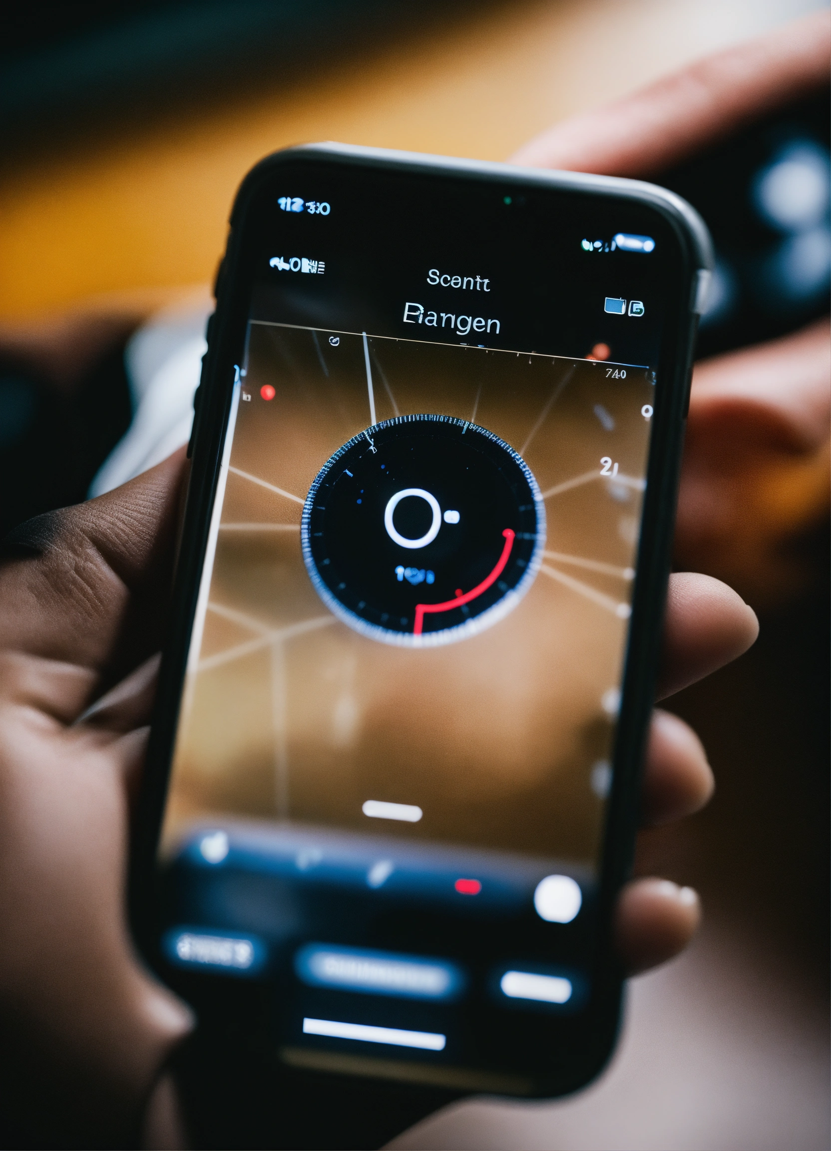Lexica - Zoom on an iphone ringing