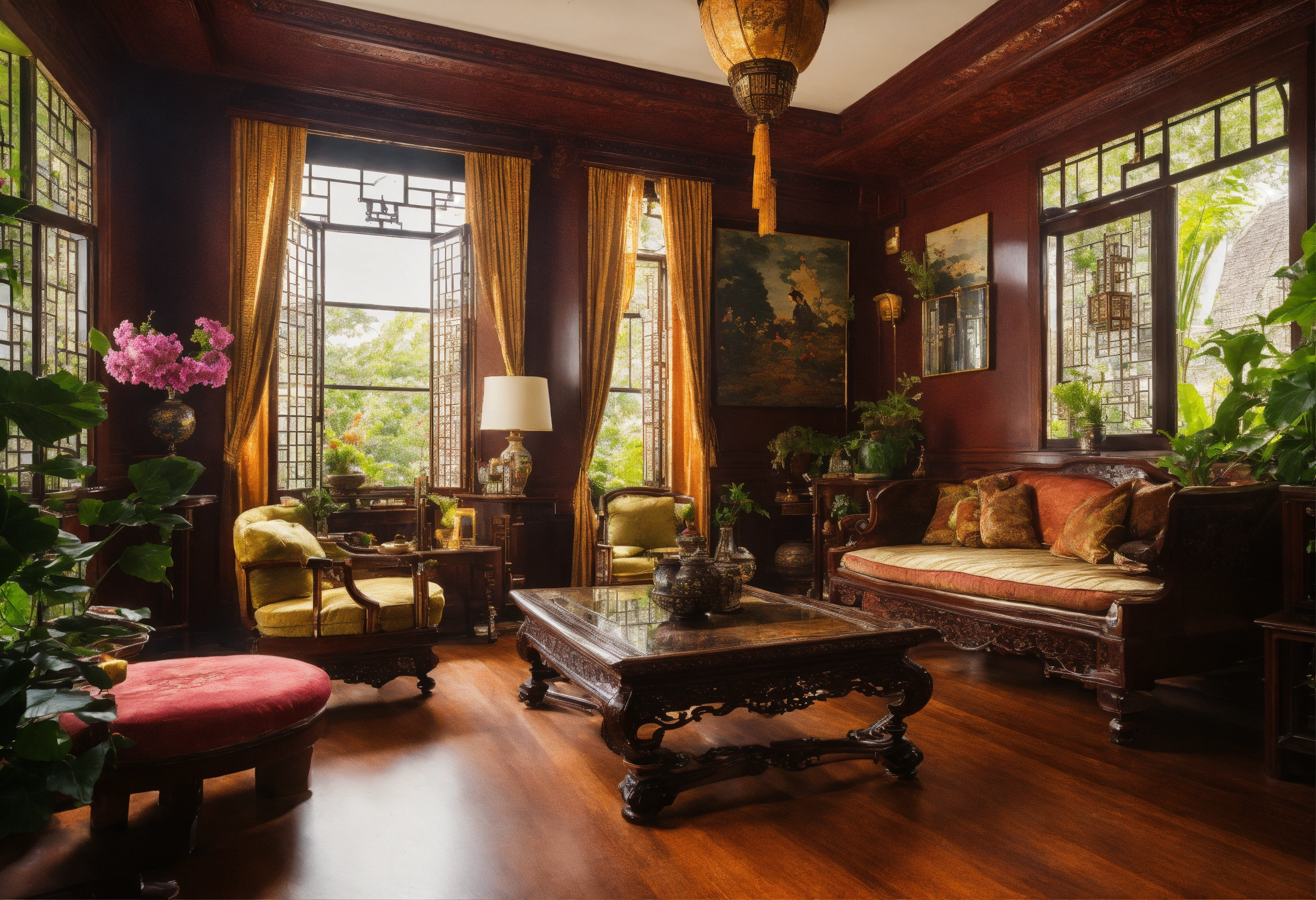Lexica - An Asian inspired Victorian era house