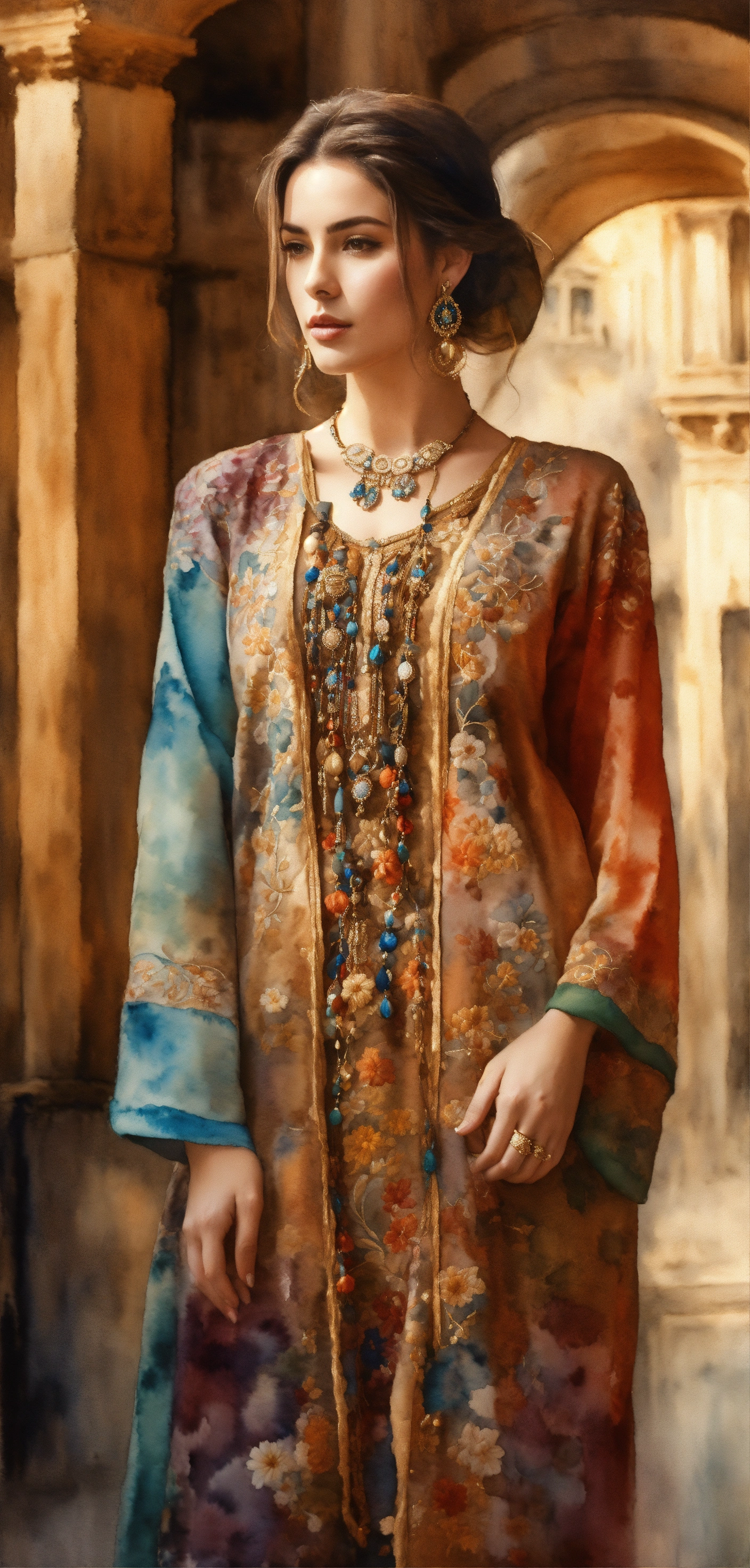Lexica - Watercolor painting, master professional photography ...