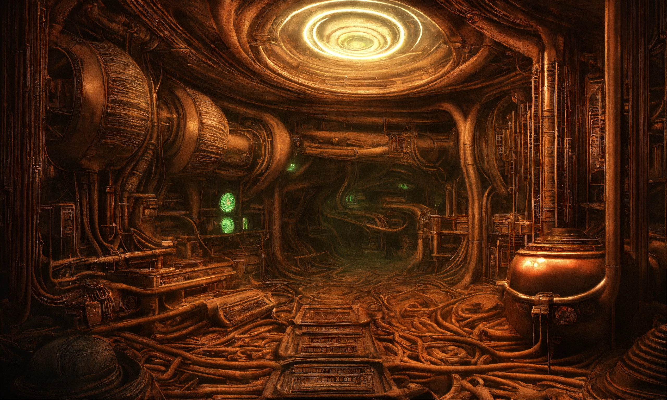 Lexica - An H.R. Giger inspired psychedelic dreamscape