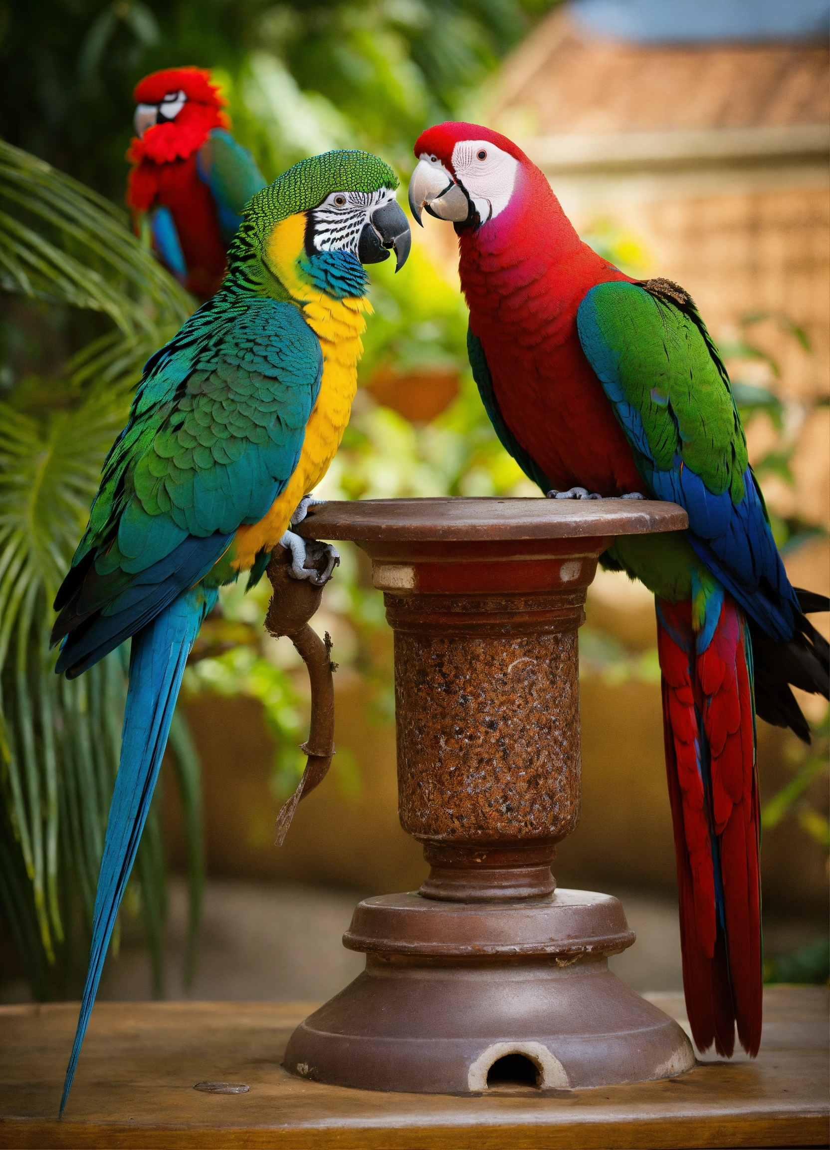 Lexica - Parrots, pigeons,Peacocks