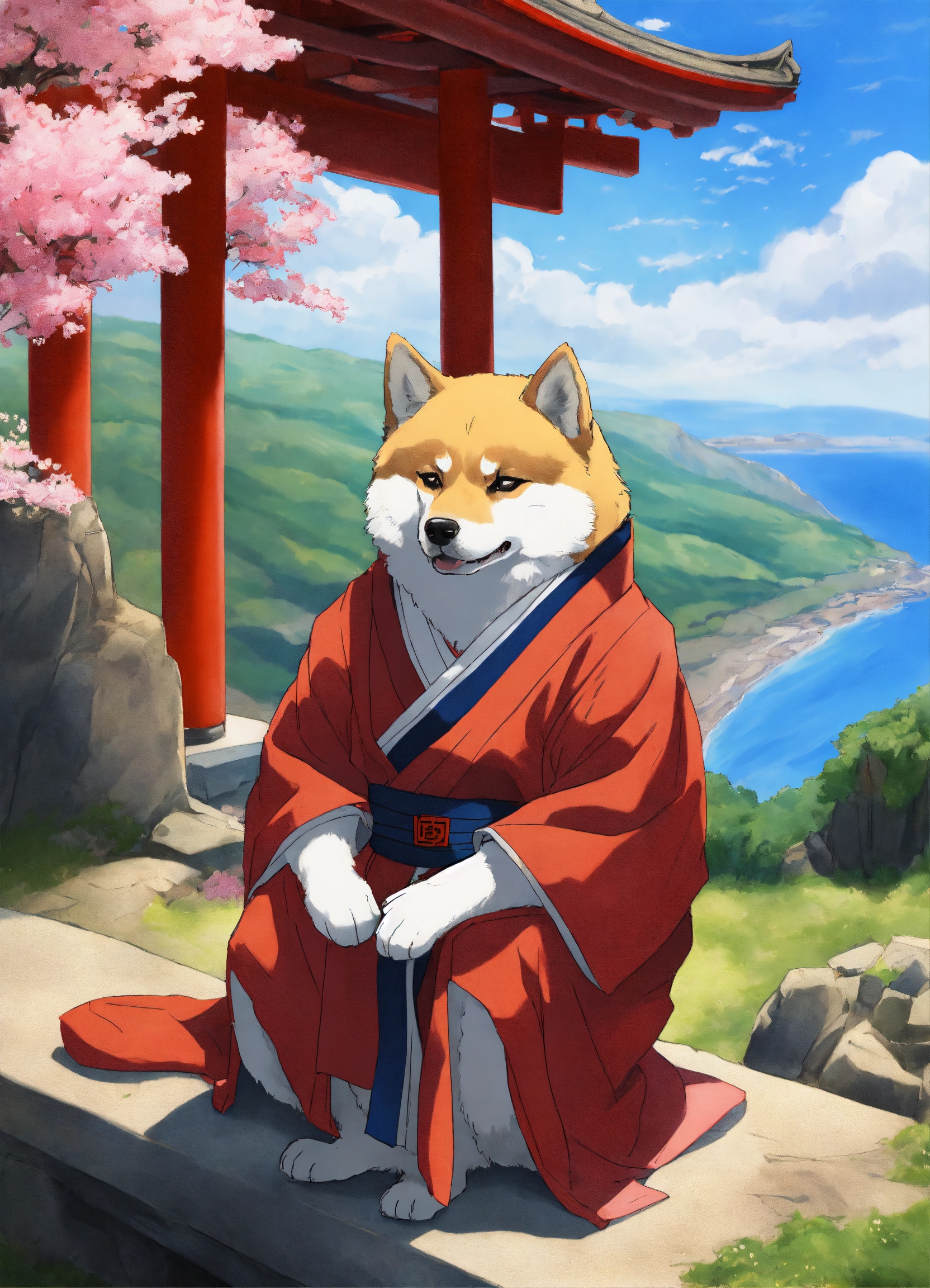 Lexica - Masterpiece, best quality, an anthropomorphic shiba inu ...