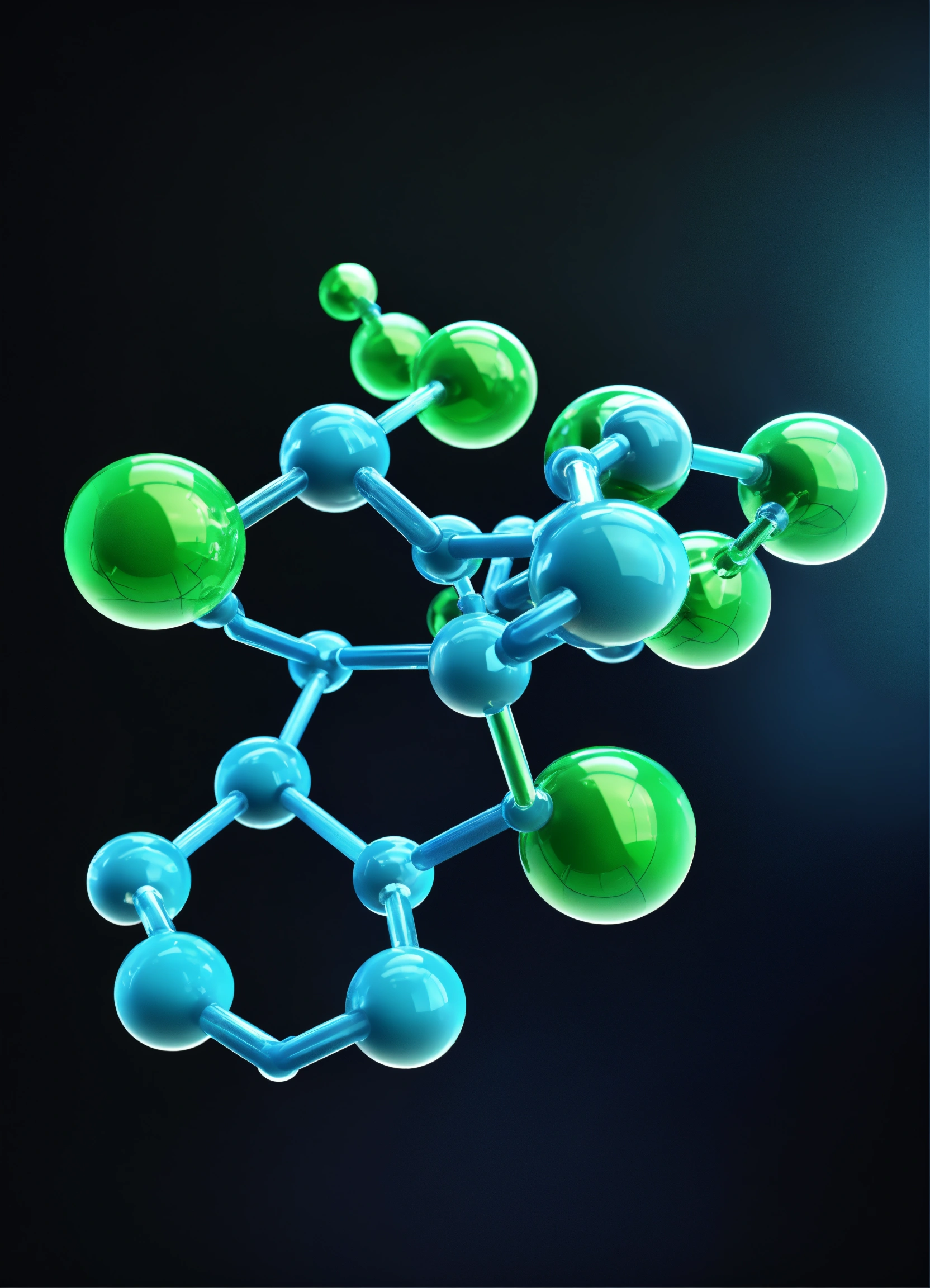 Lexica - A basic blue and green chemical structure of testosterone for ...