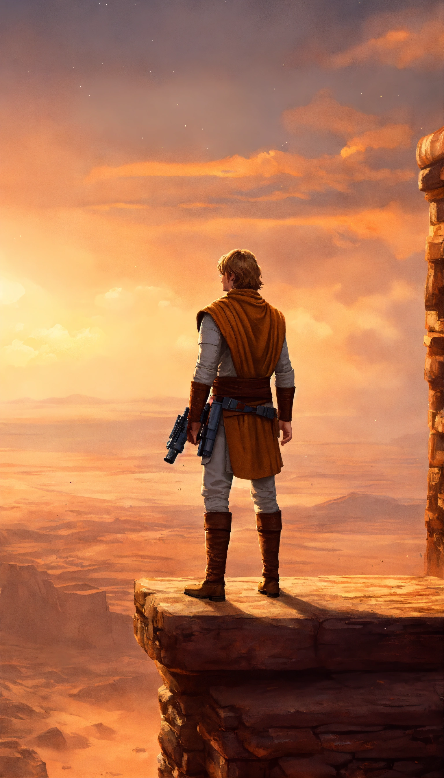 Lexica - 2D realistic platform game featuring Luke Skywalker.