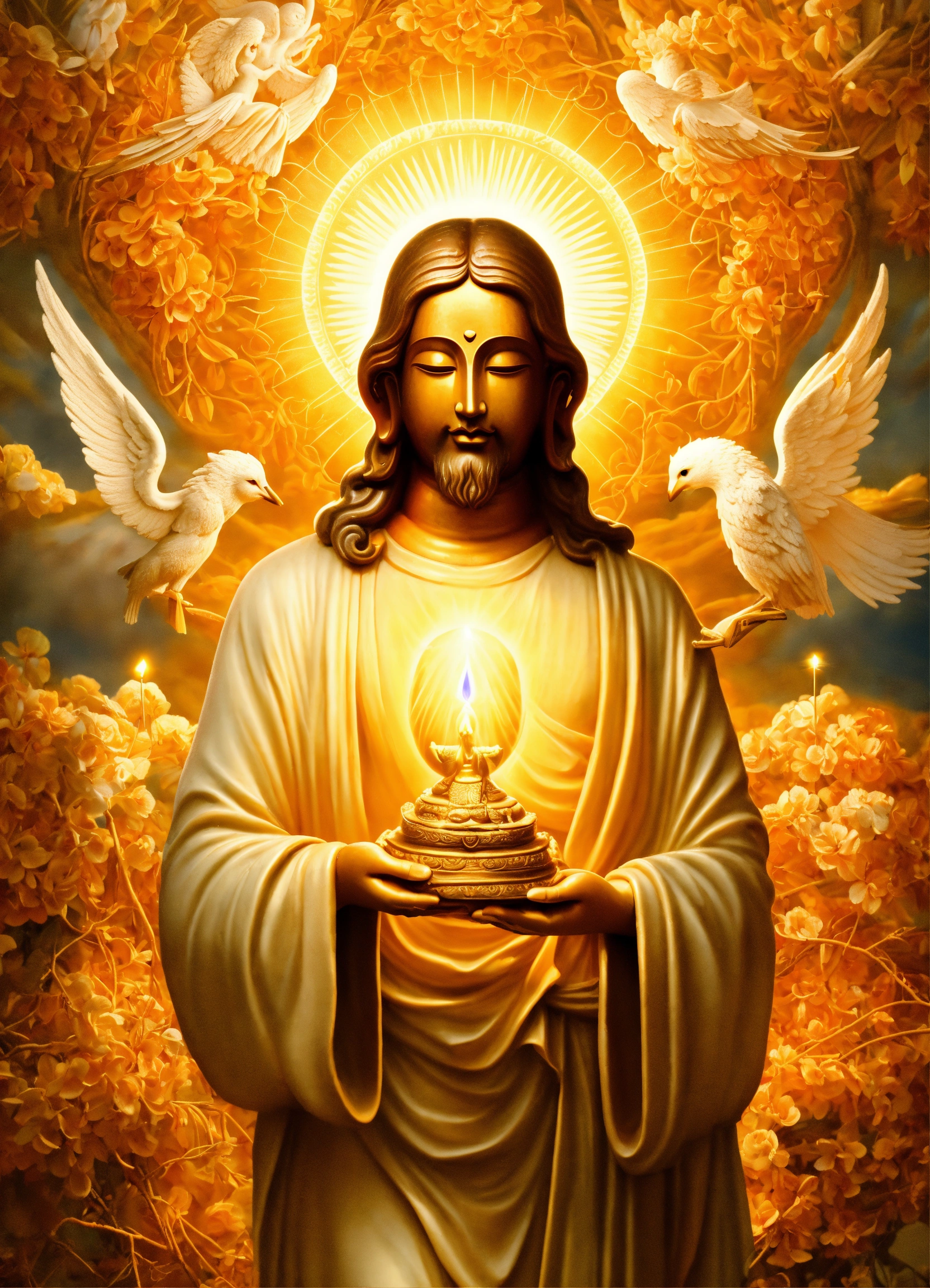 Lexica - Jesus, buddha, angel unity of all living beings in the world and universal god godess ...