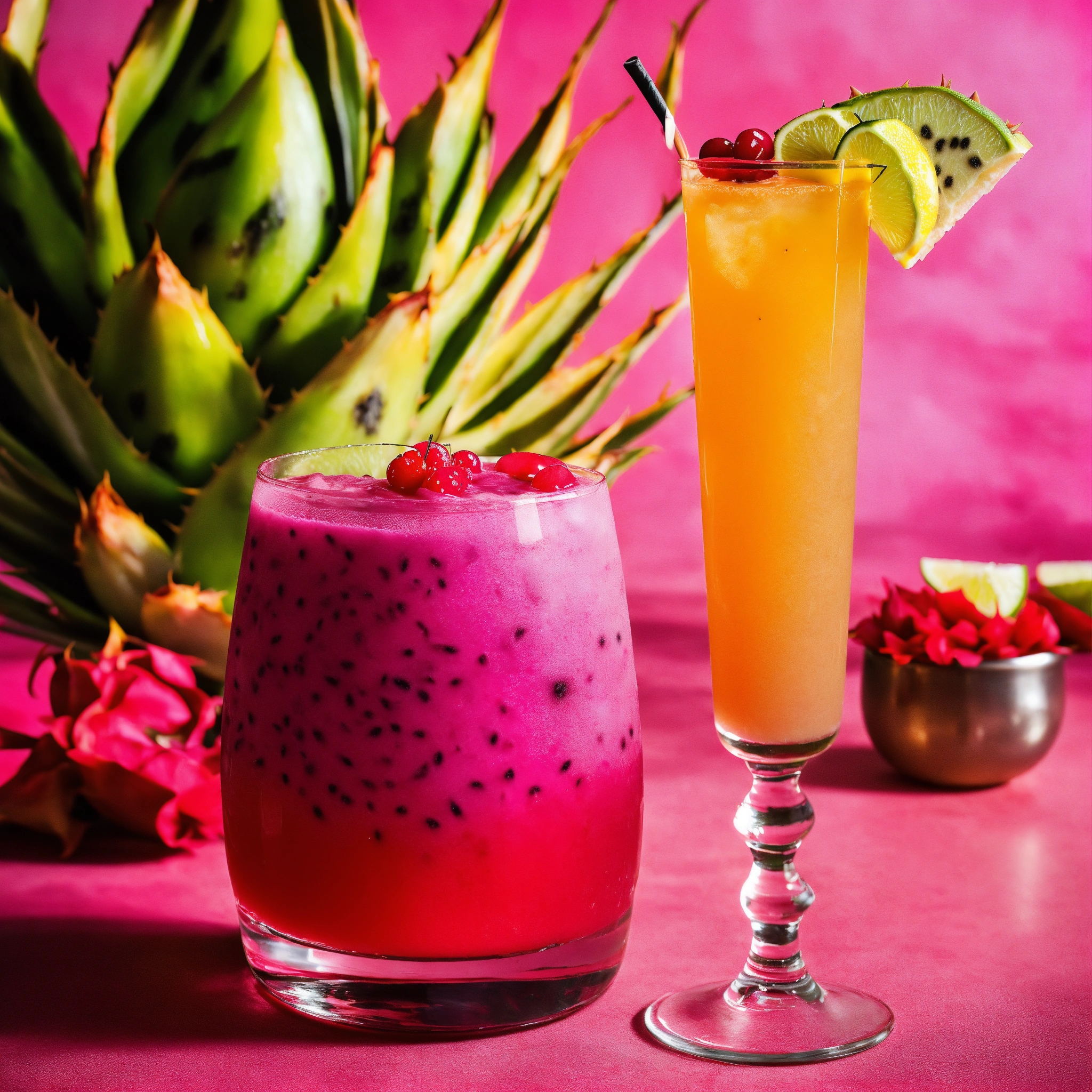 Lexica - This tropical delight features dragonfruit puree, tequila ...
