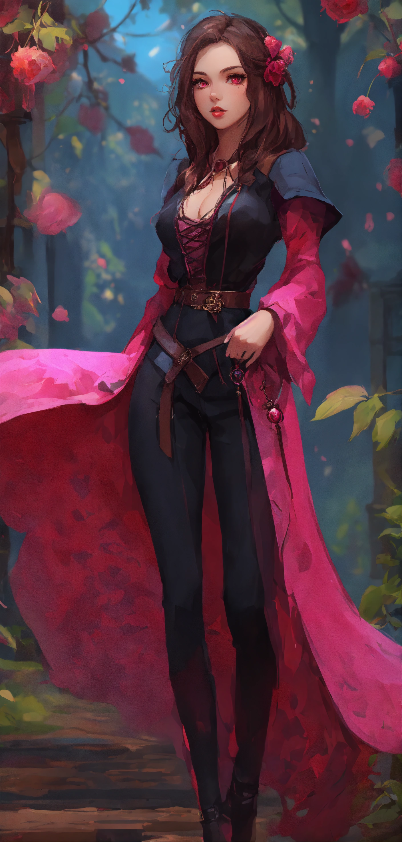 Lexica - Beautiful adorable witch standing, young and attractive ...
