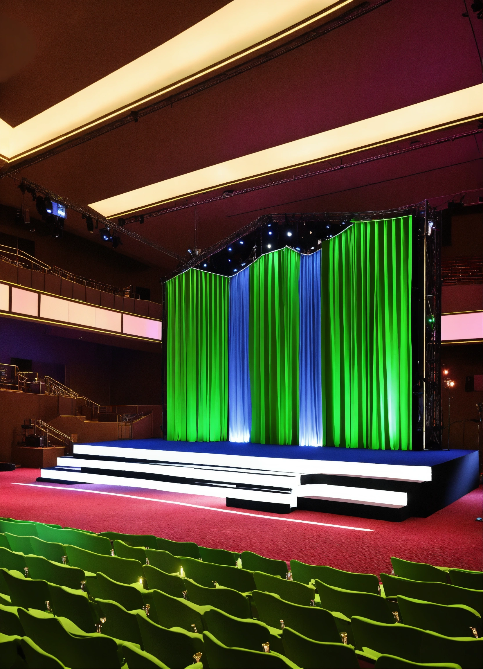 Lexica - Design a medium size stage for an awards ceremony similar to ...