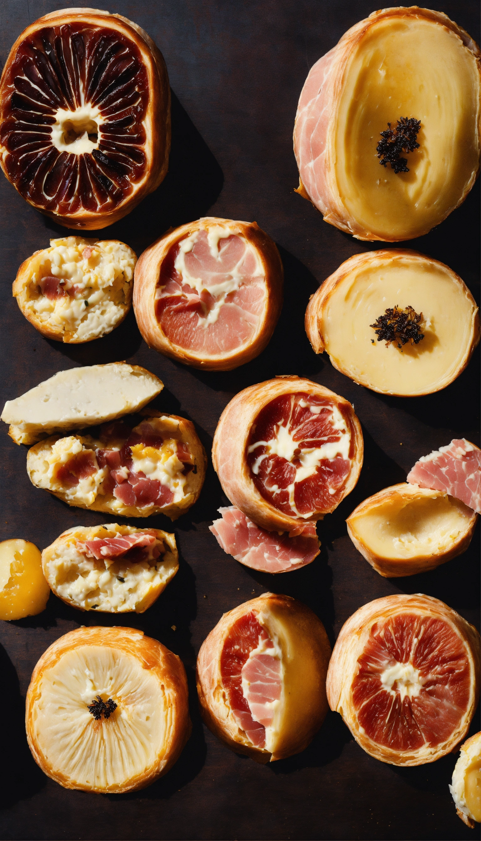 Lexica - Still life with ham, cheeses, onions and figs by Peter Paul Rubens