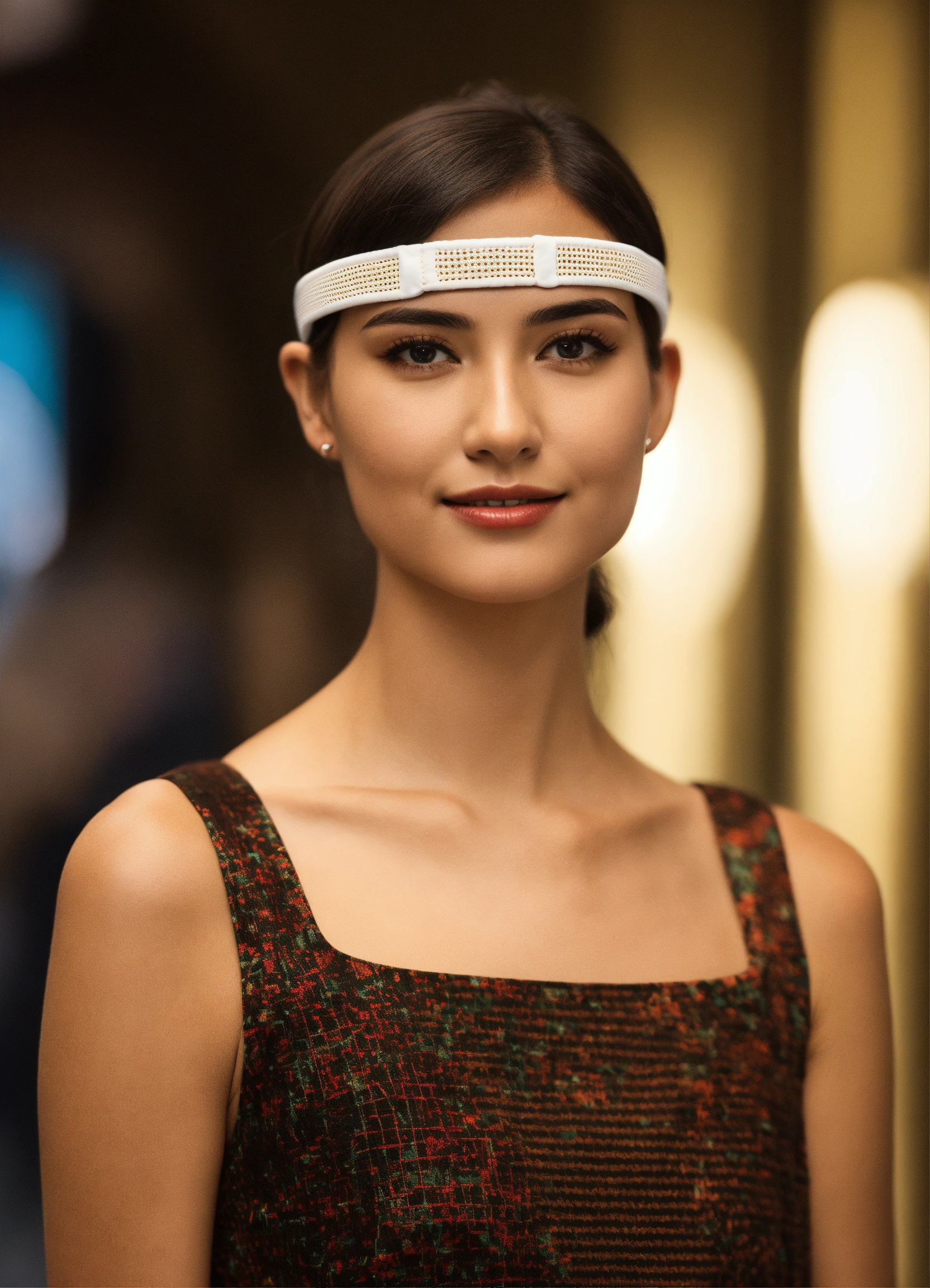 Lexica - Smart elegant small headband on visually impaired individual ...