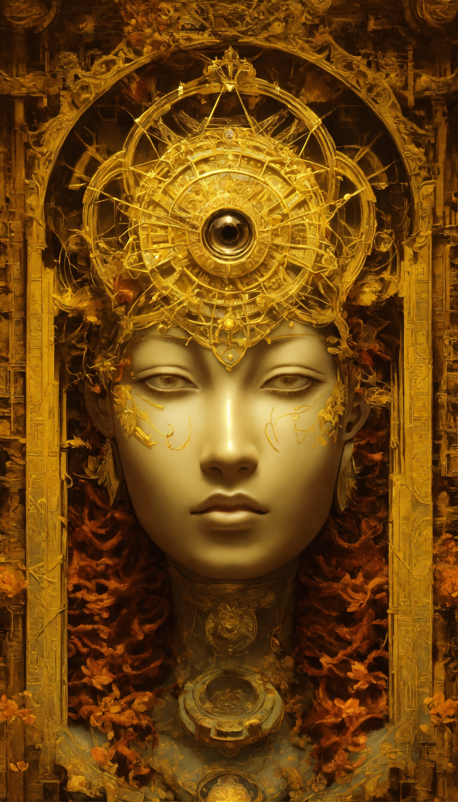 Lexica - Monje taoísta tesseract cuerpo fractal perspectiva de tres ...