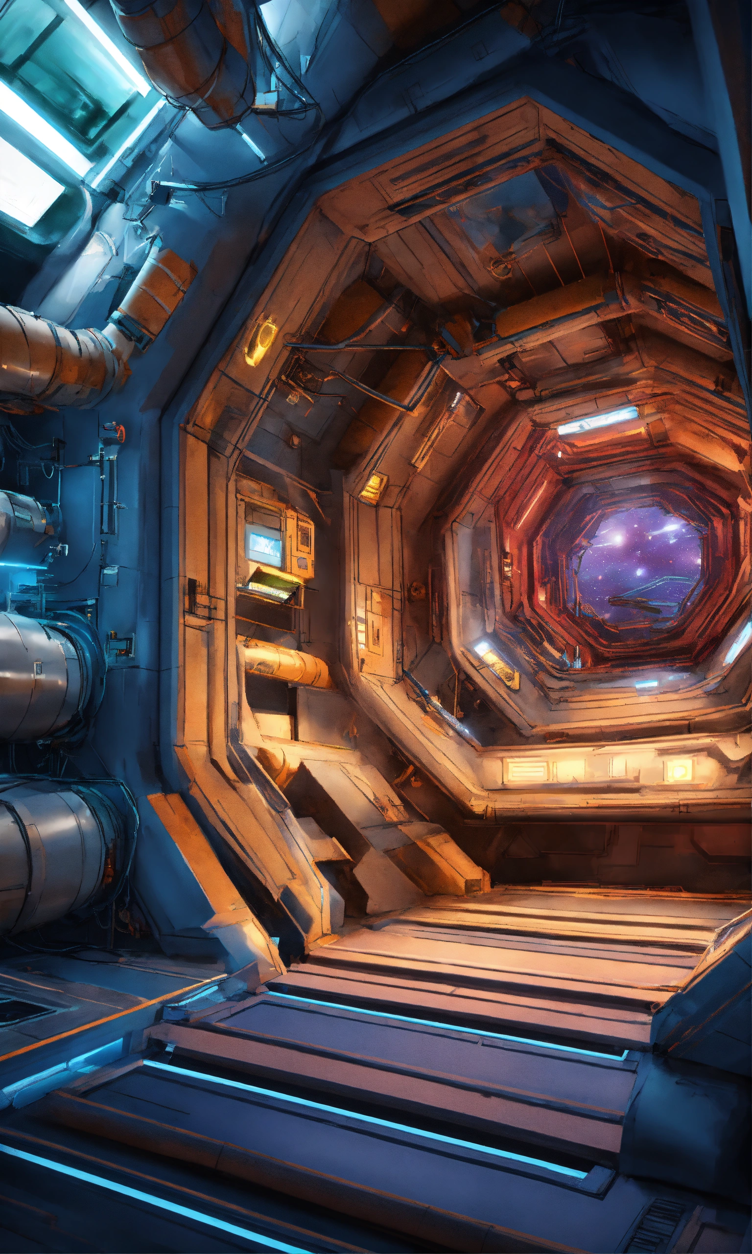 Lexica - A realistic spiral obstacle course in the interior of a space ...