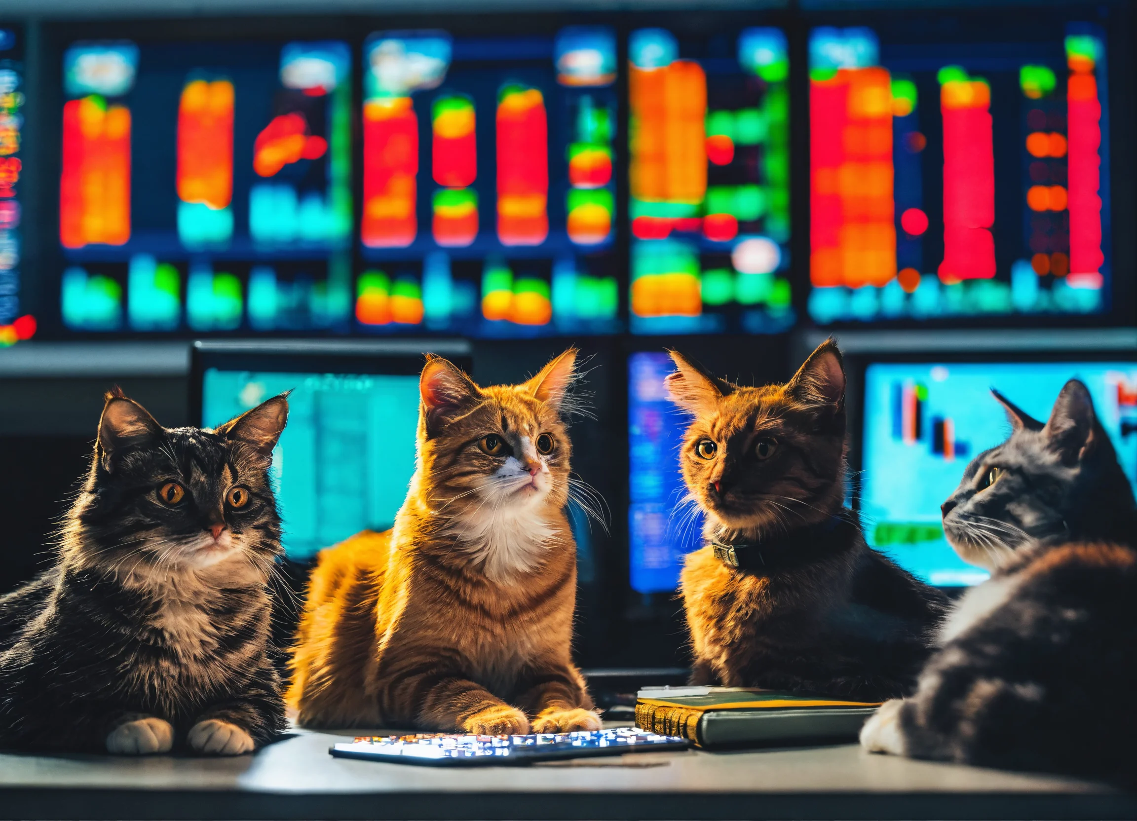 Lexica - 10 or more cats are trading the futures and making bets on ...