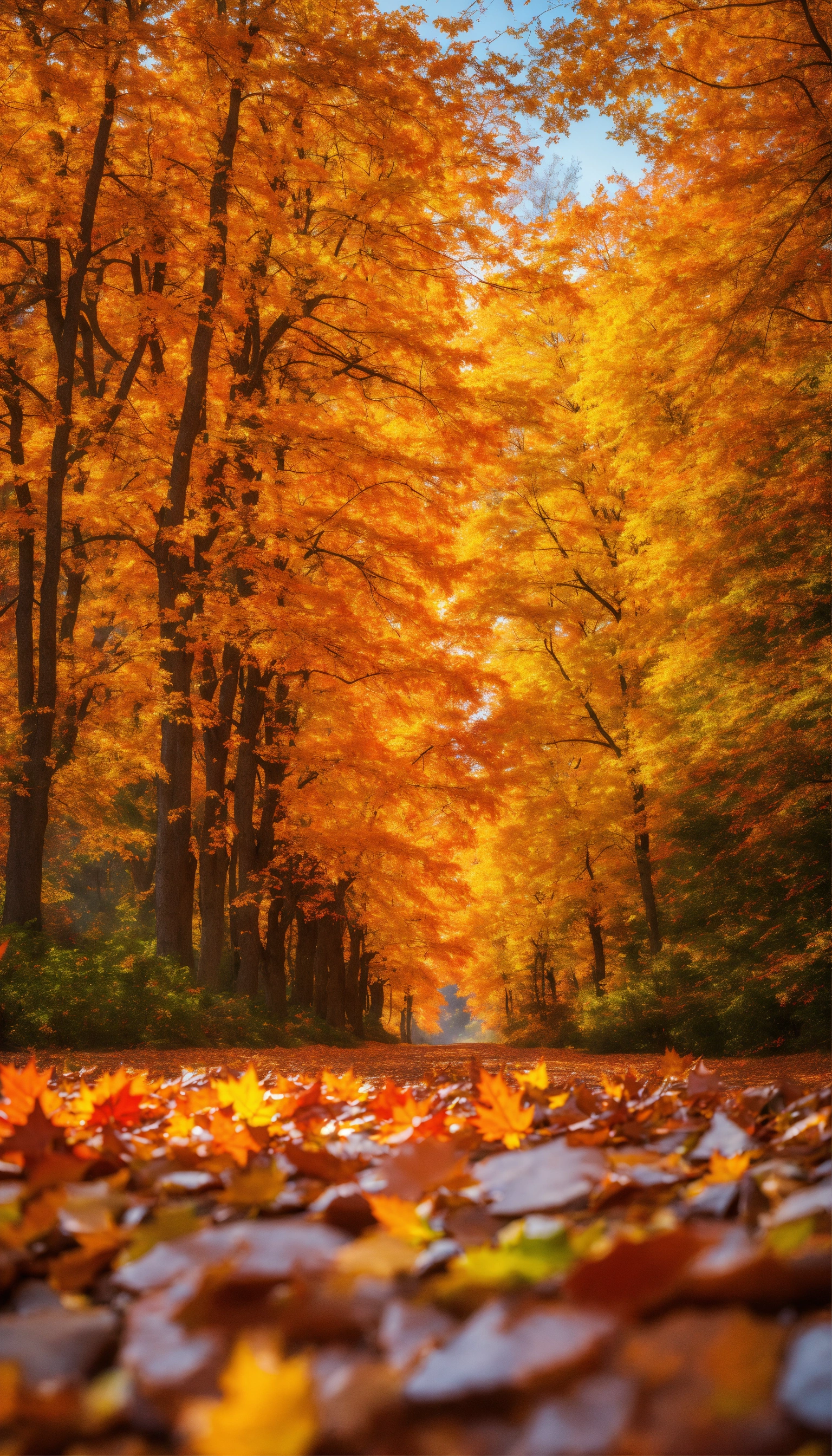 Lexica - Fall images, highly detailed, 8k, --chaos 60, colourfull ...