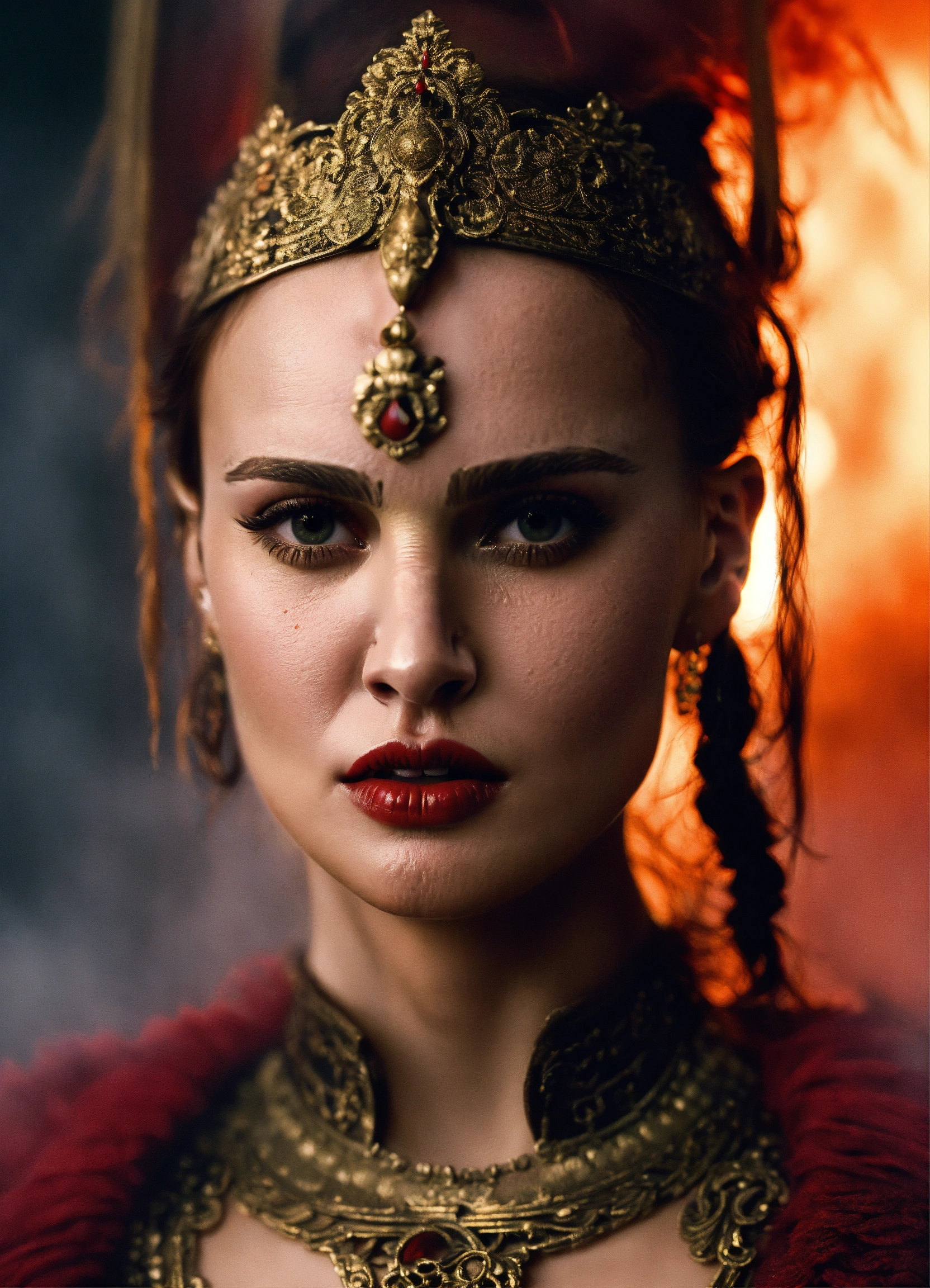Lexica - A photo quality portrait of Natalie Portman as a beautiful ...