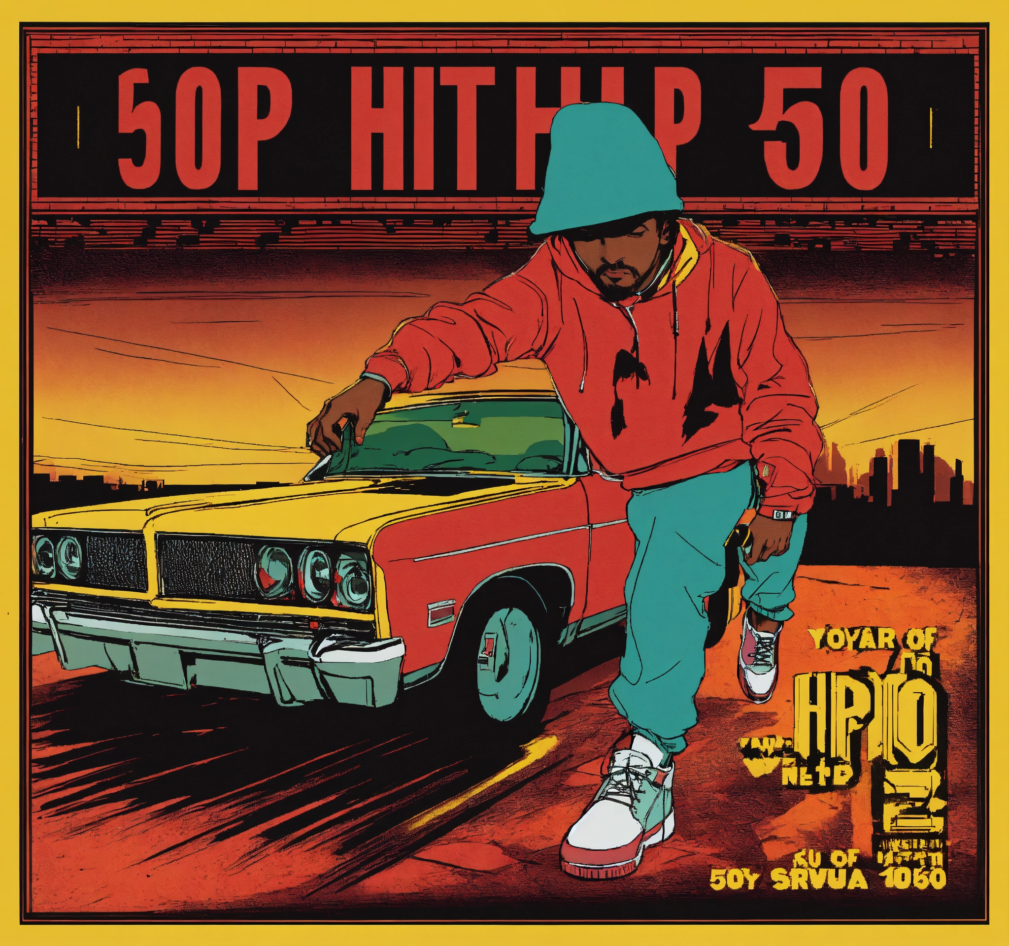 Lexica - 50 years of hip hop retro