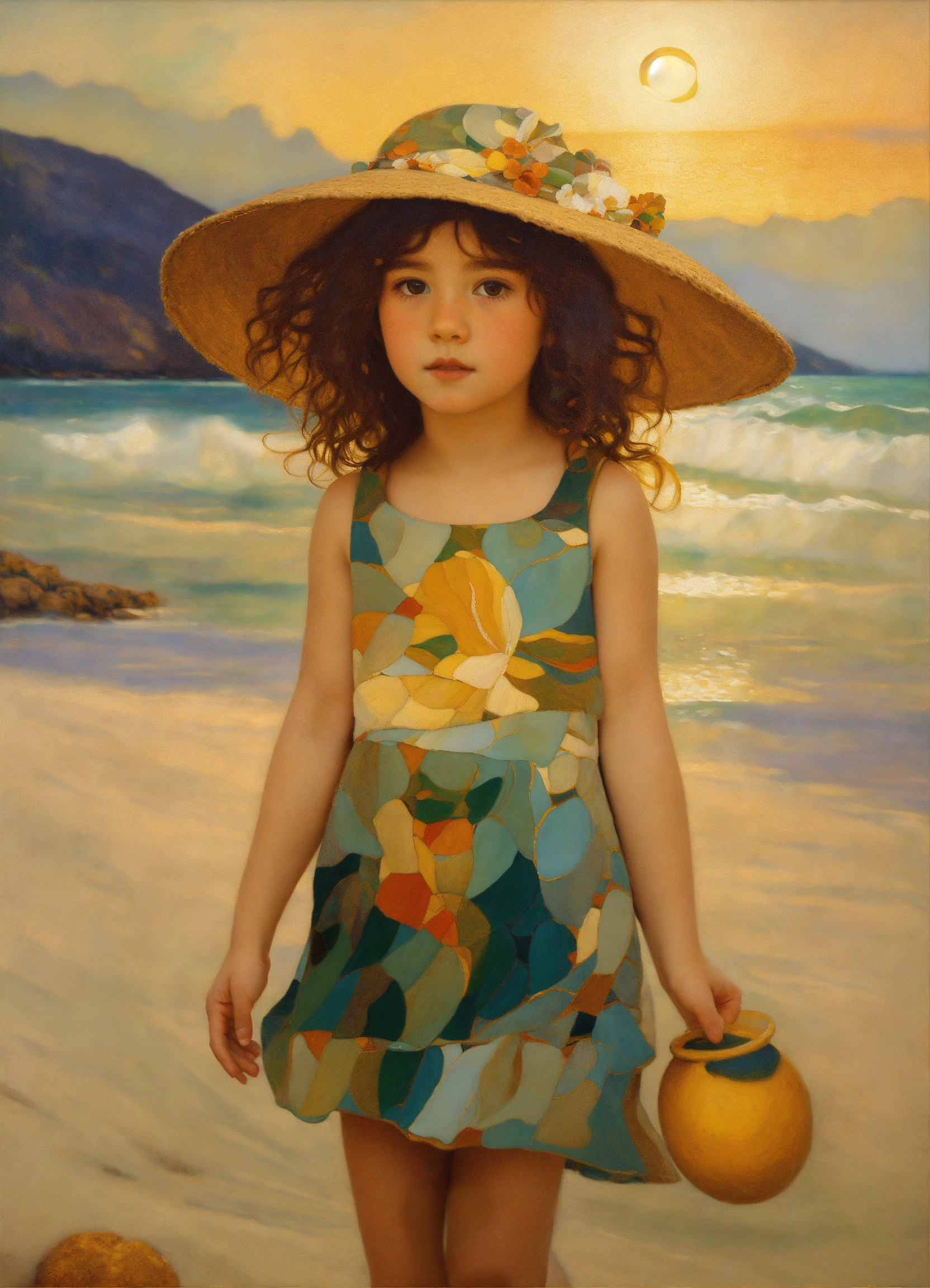 Lexica - A breathtaking oil painting of a full body view of a beautiful ...