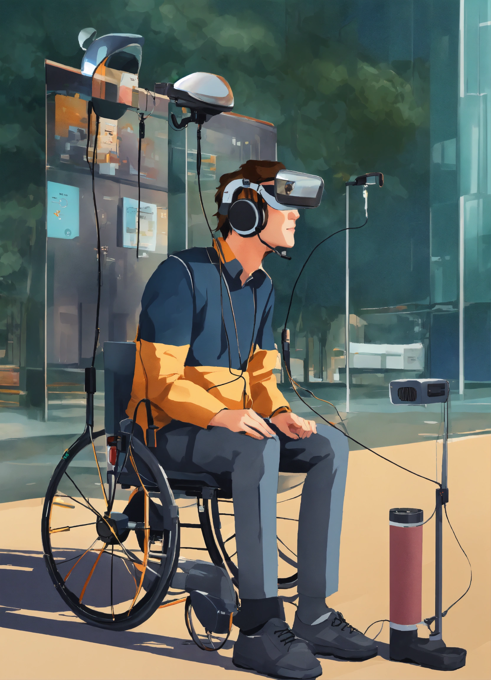 Lexica - Illustration of visualy impaired mobility Assistance Systems ...