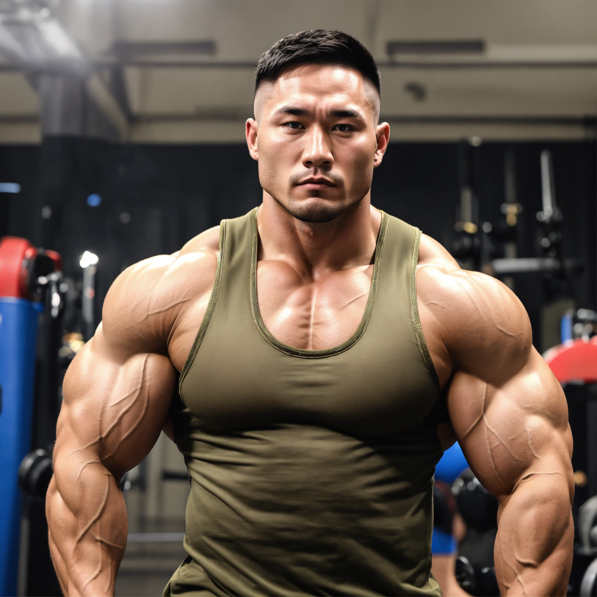 Lexica - 30-year-old man with big muscles, big bodybuilder, body like a ...