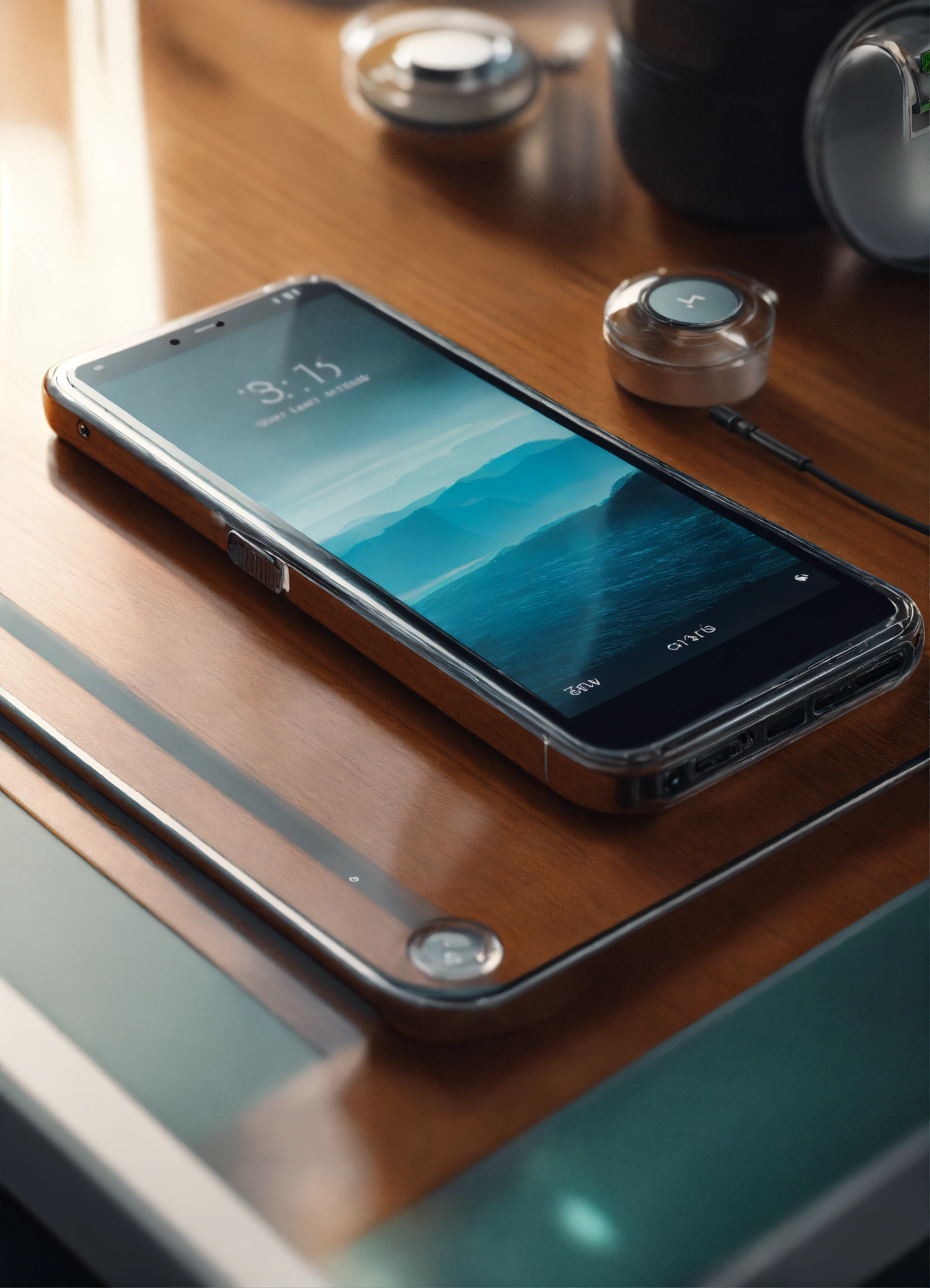 Lexica - A see through polycarbonate smart phone designed by Dieter ...