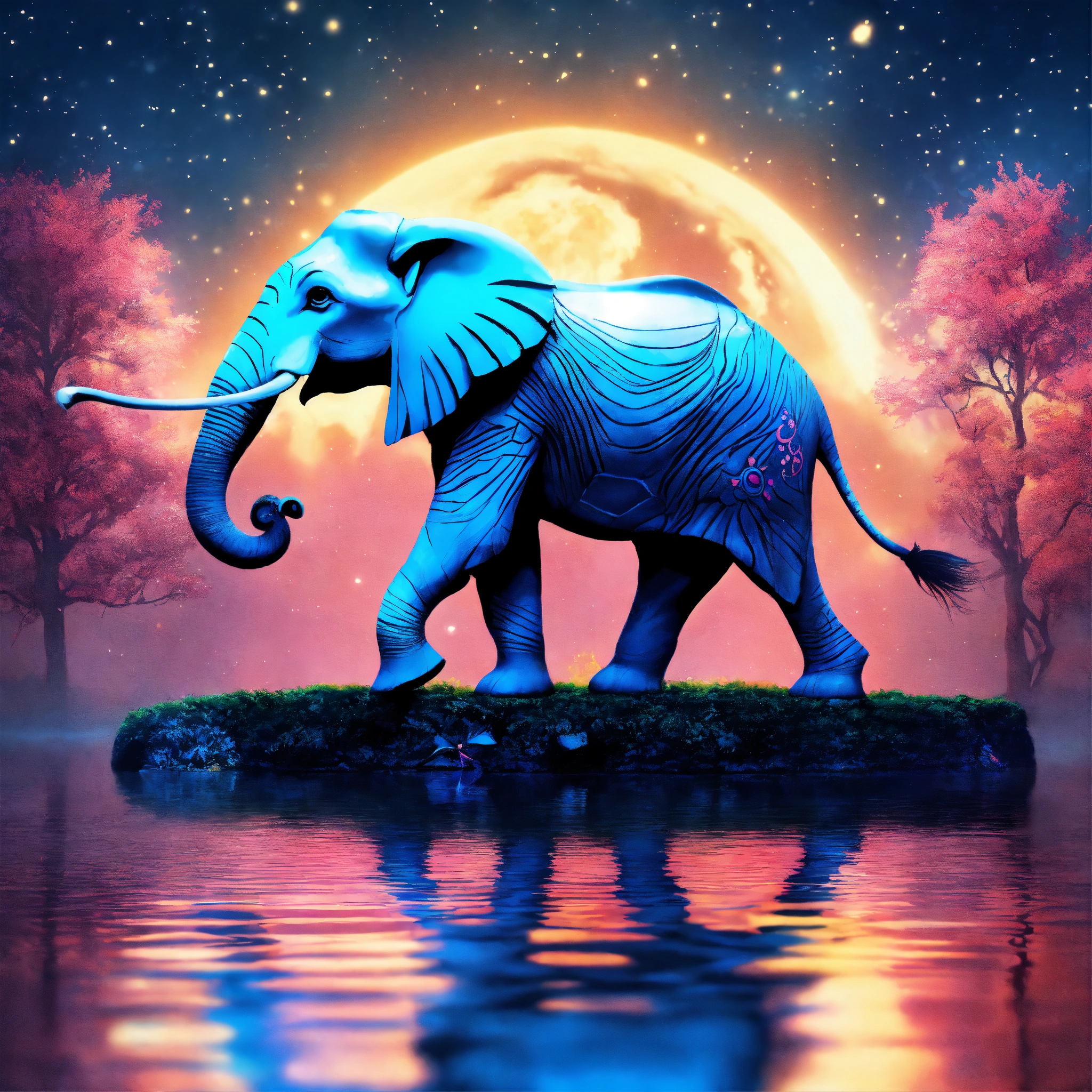 Lexica - Underwater long exposure photography style, cartoon style ...