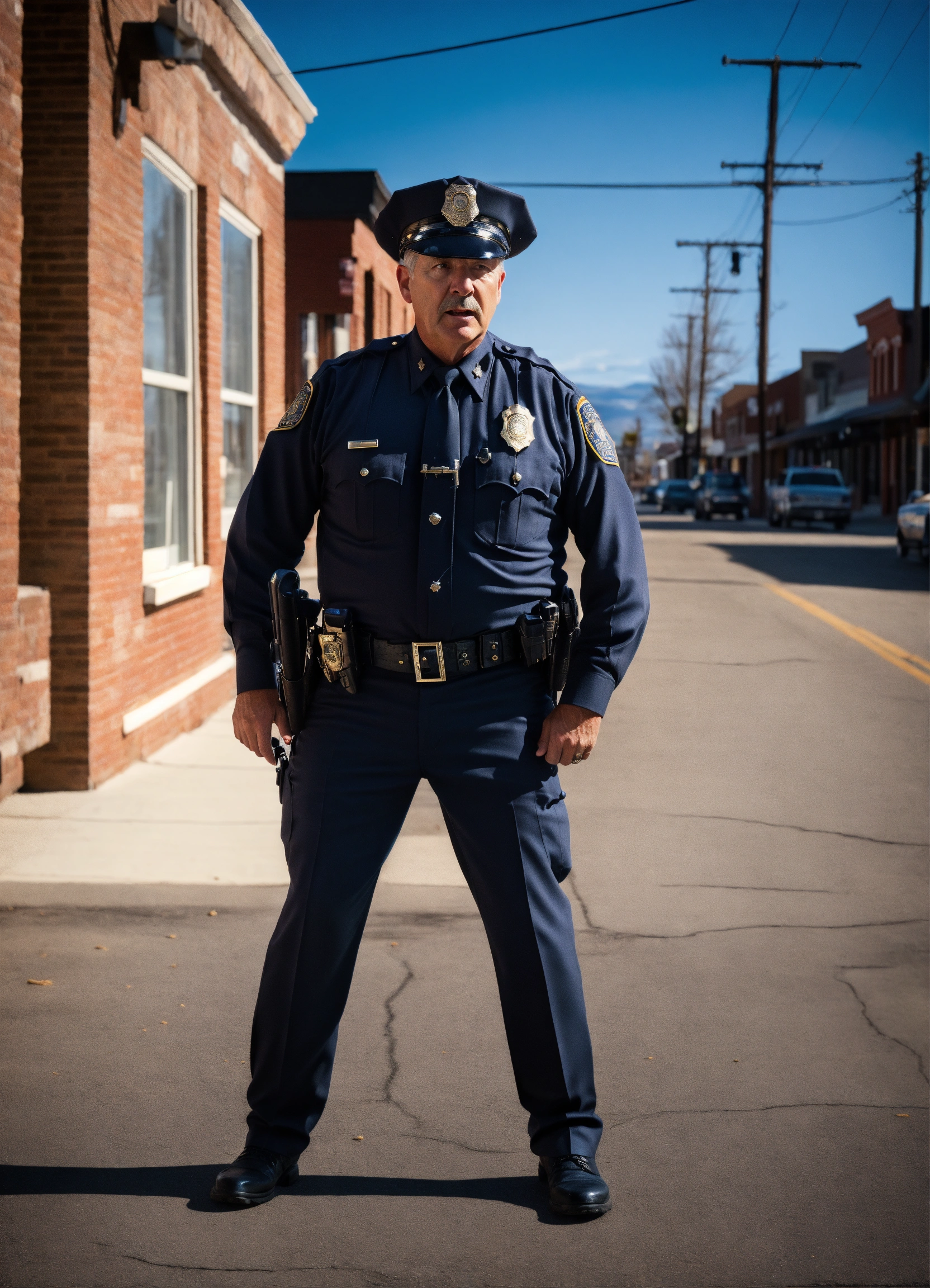 Lexica - Scared RANDOM unique expressive old SMALL-TOWN COP REALISTIC ...