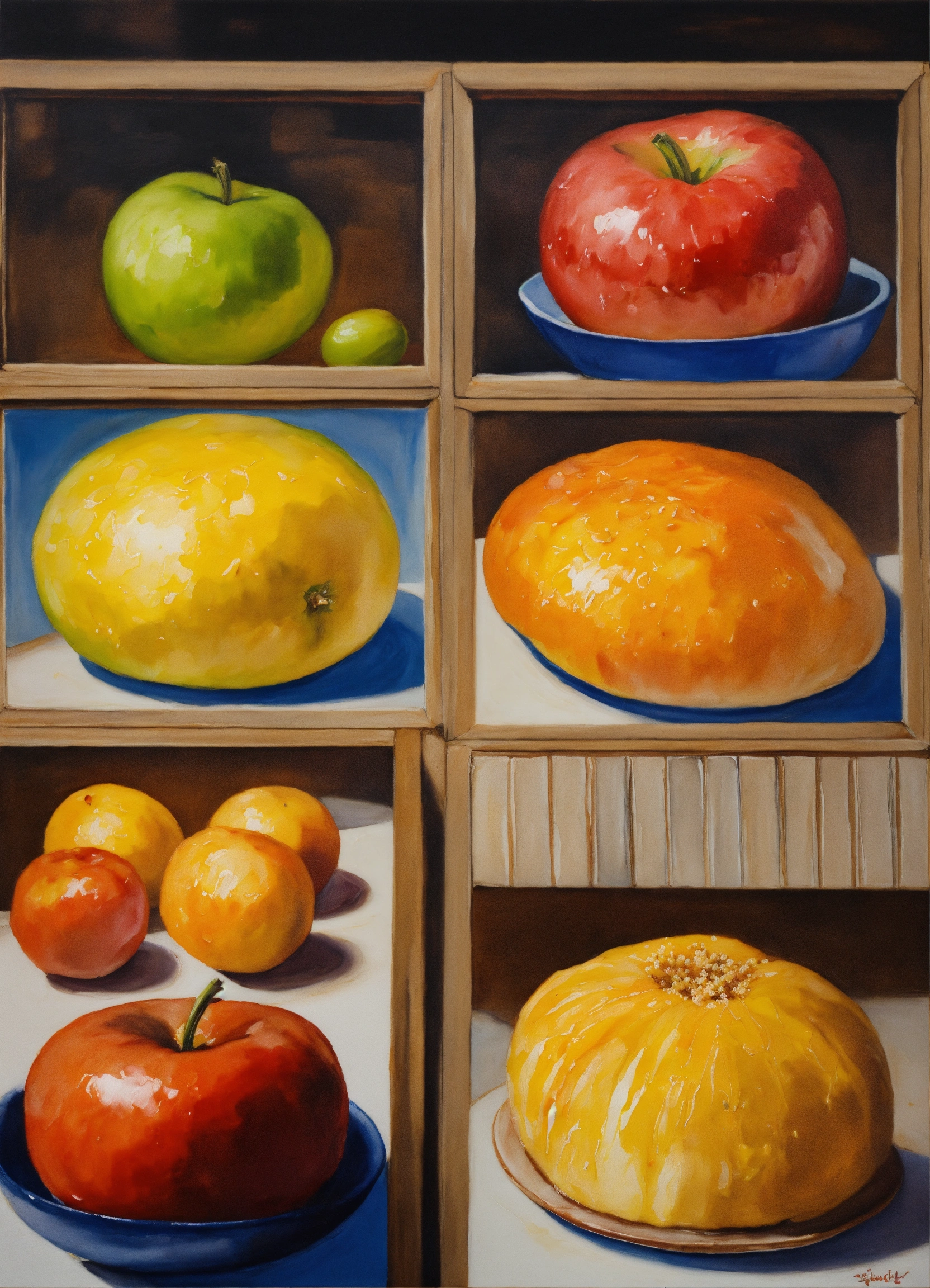 Lexica - Distributive food Paintings