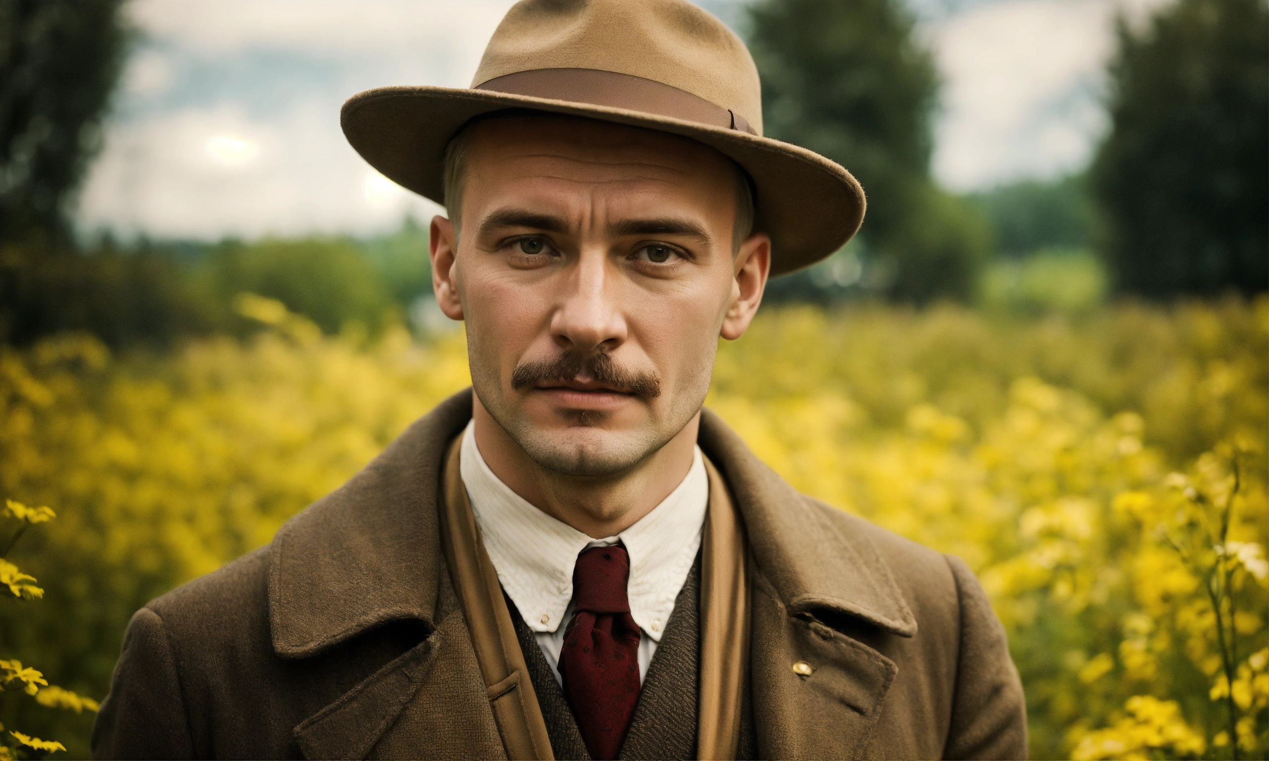 Lexica - Cute poland man in full haight 1920-1930 on streen in warshaw ...