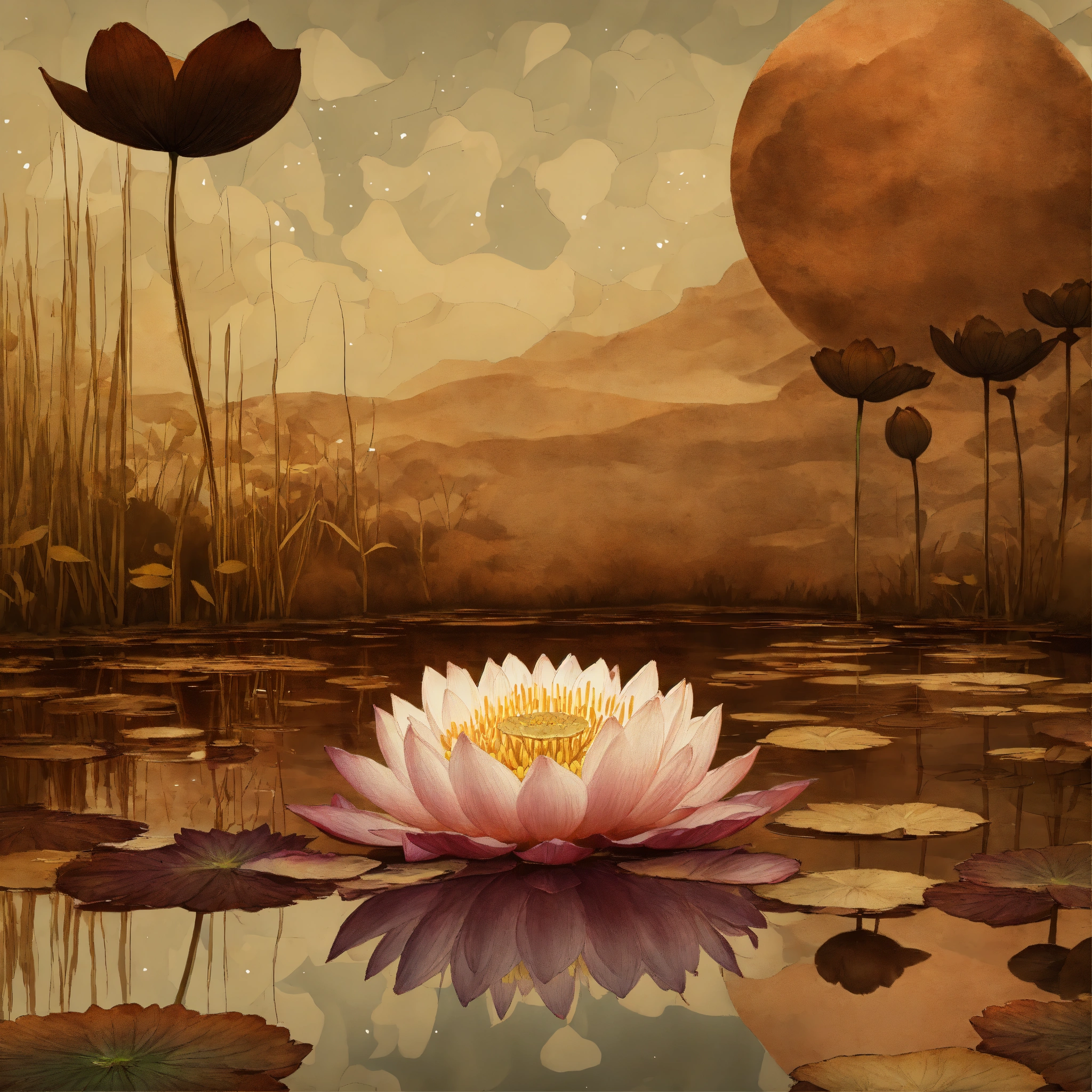 Lexica - Create a random repeating pattern with random muted jewel ...