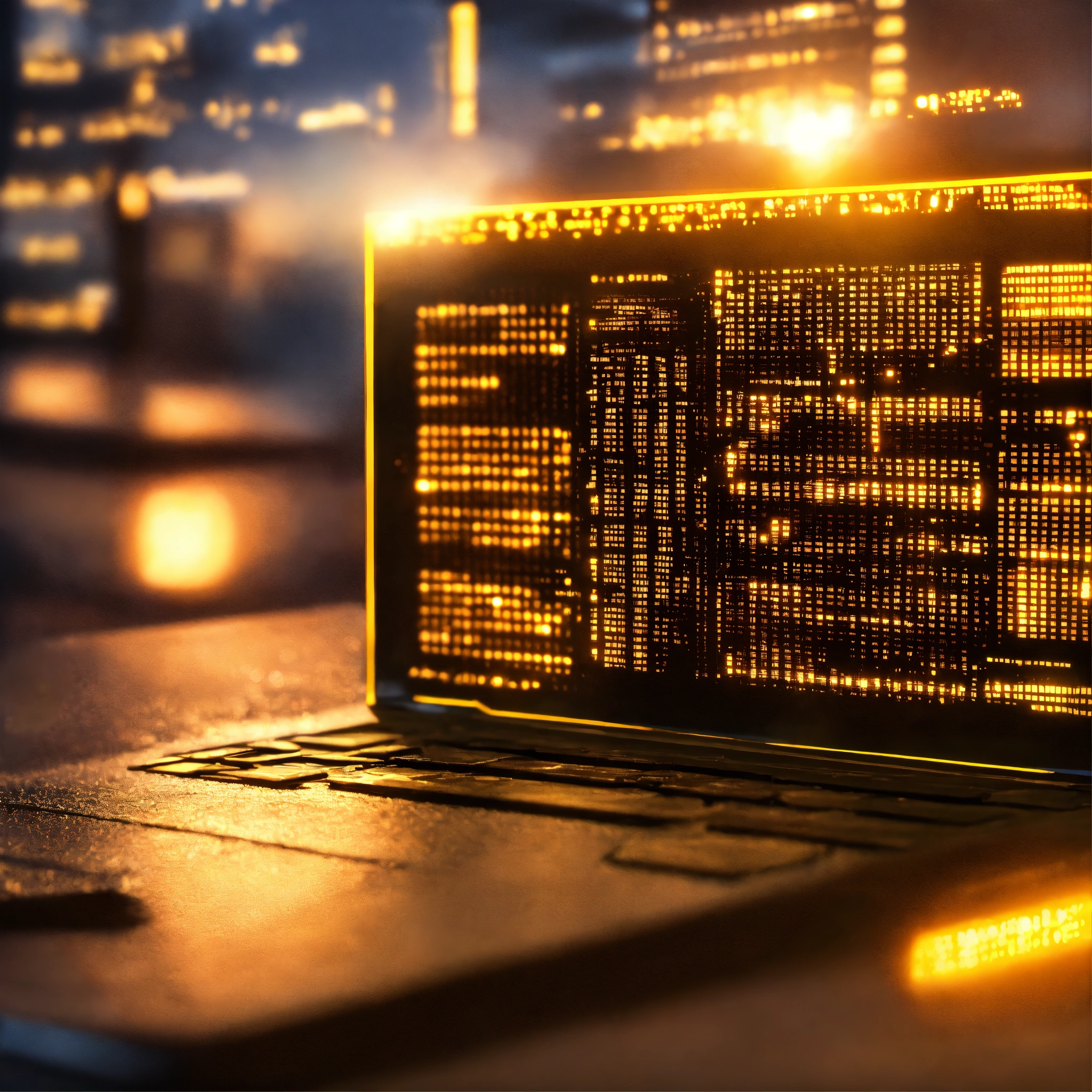 Lexica - Ultra realistic в взphoto of a very high tech 3d software code ...