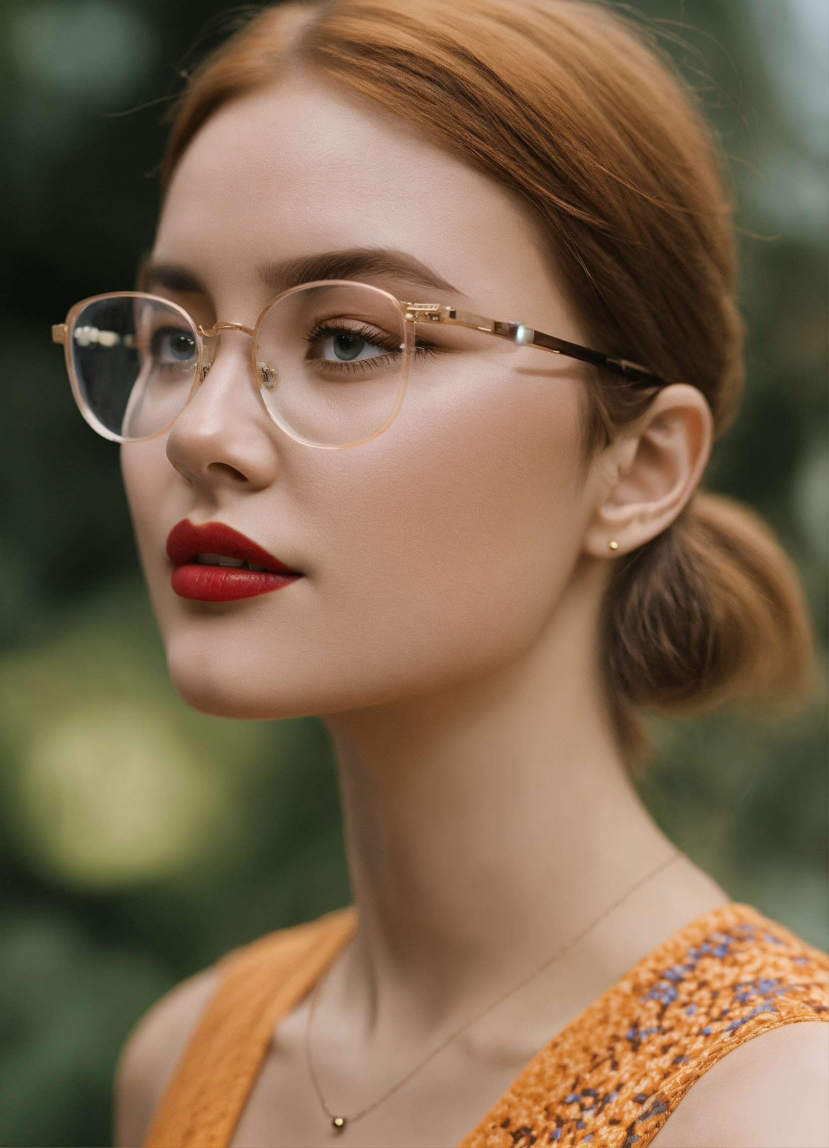 Lexica - S alphabet ware eyeglasses
