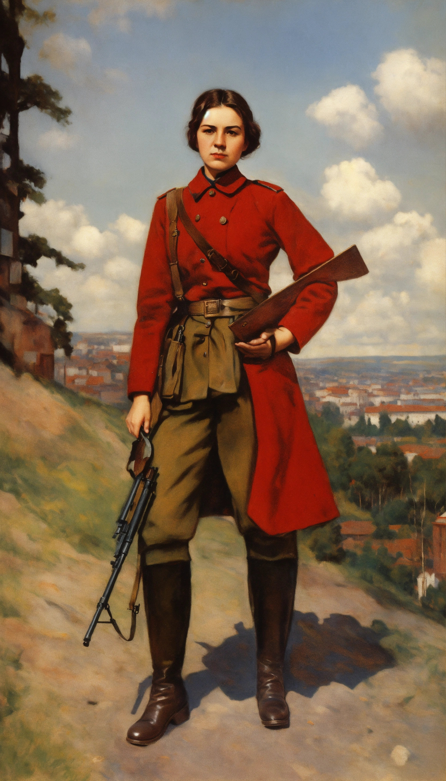 Lexica - Fanya kaflan of female revolutionary shooter Vladimir Lenin
