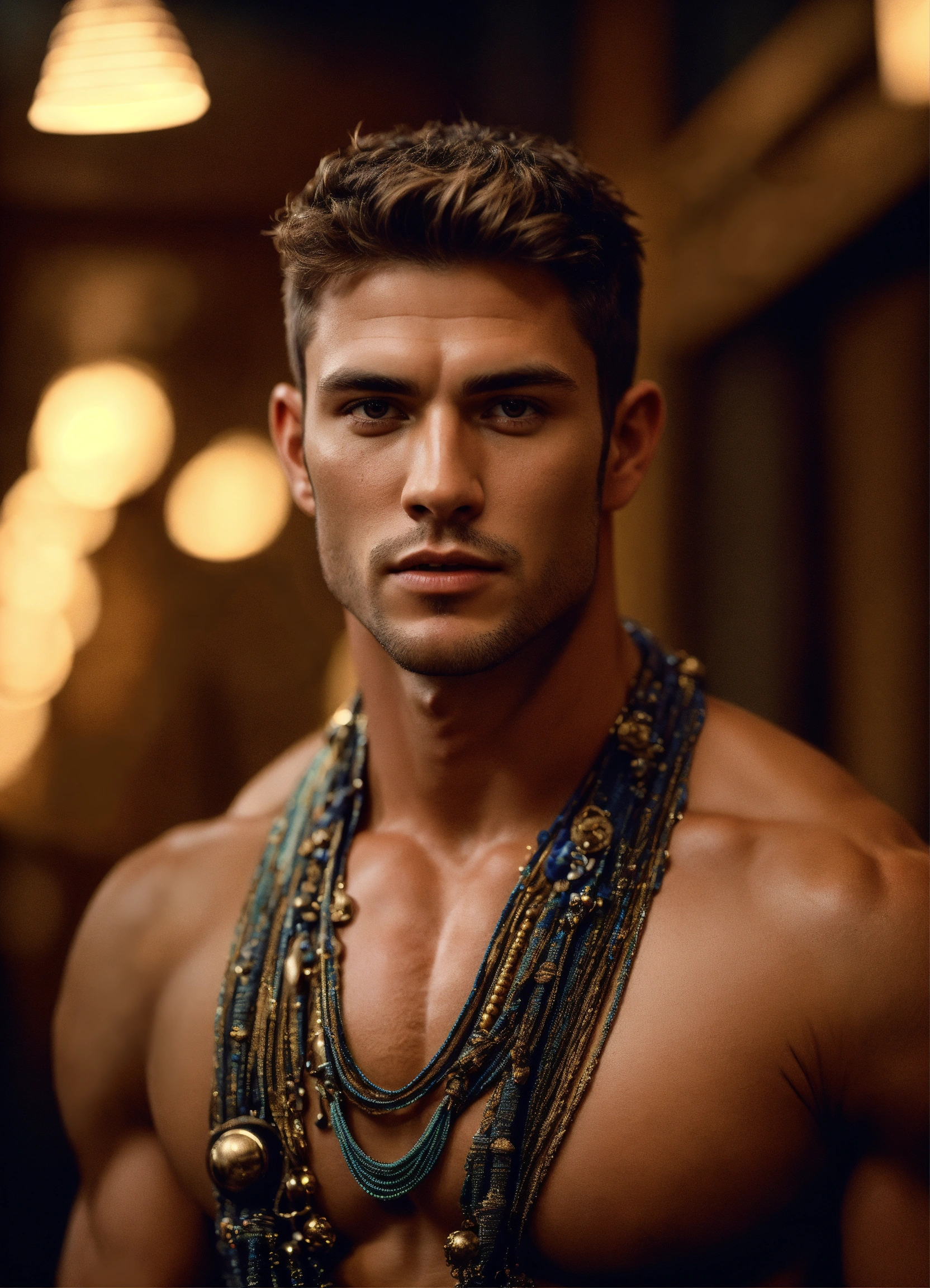 Lexica - Portrait of a stunningly beautiful male fairy in soft light ...