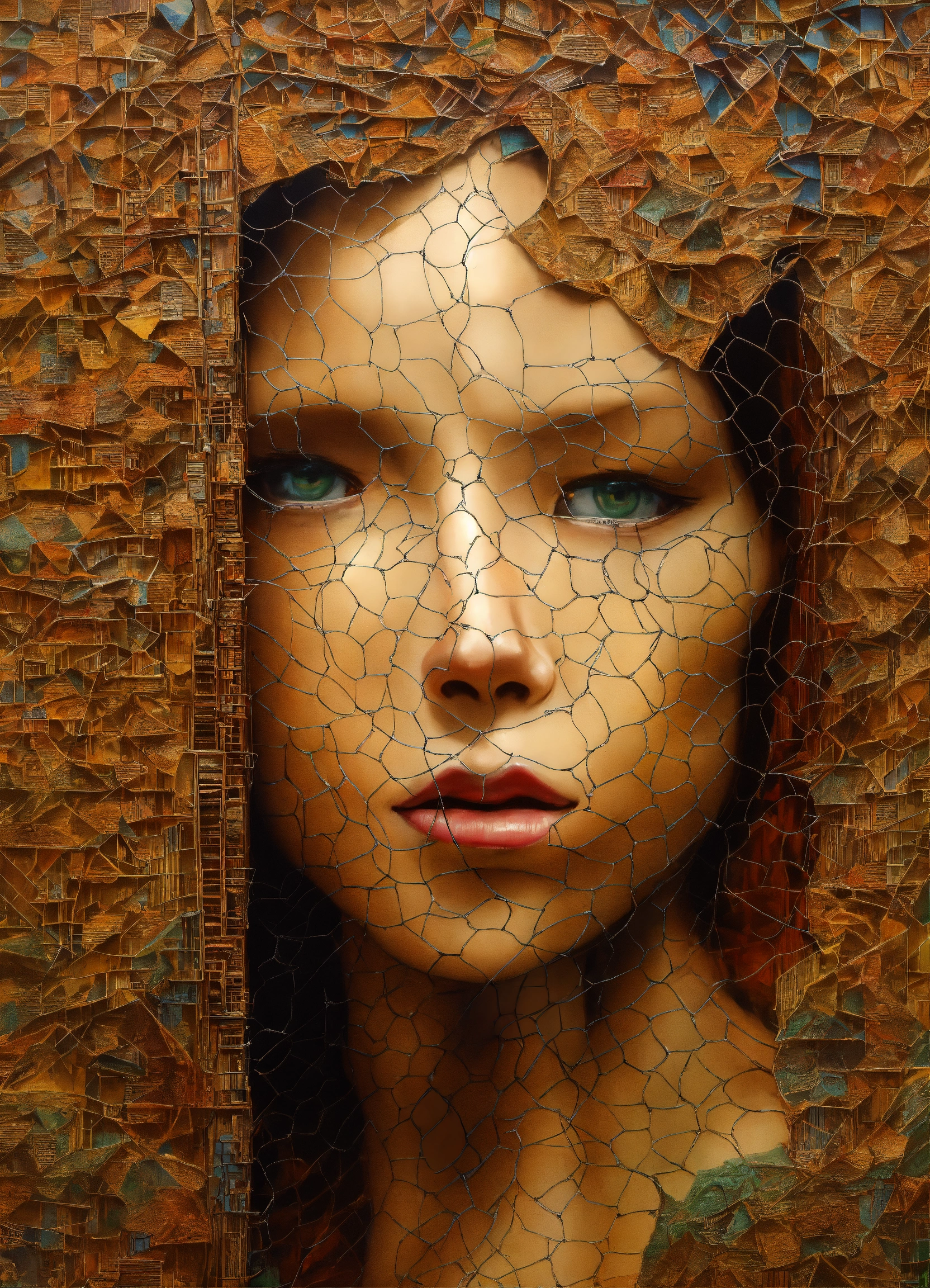 Lexica - Beautiful, intricate, complex, Street art, net art, impasto