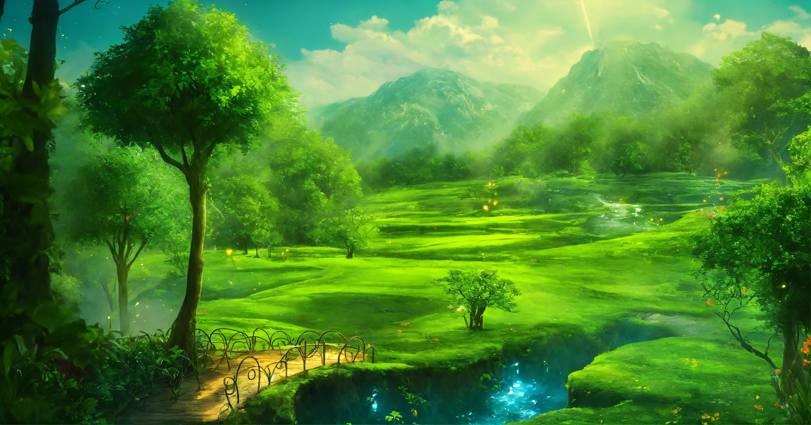 Lexica - Magic land, green powerfull