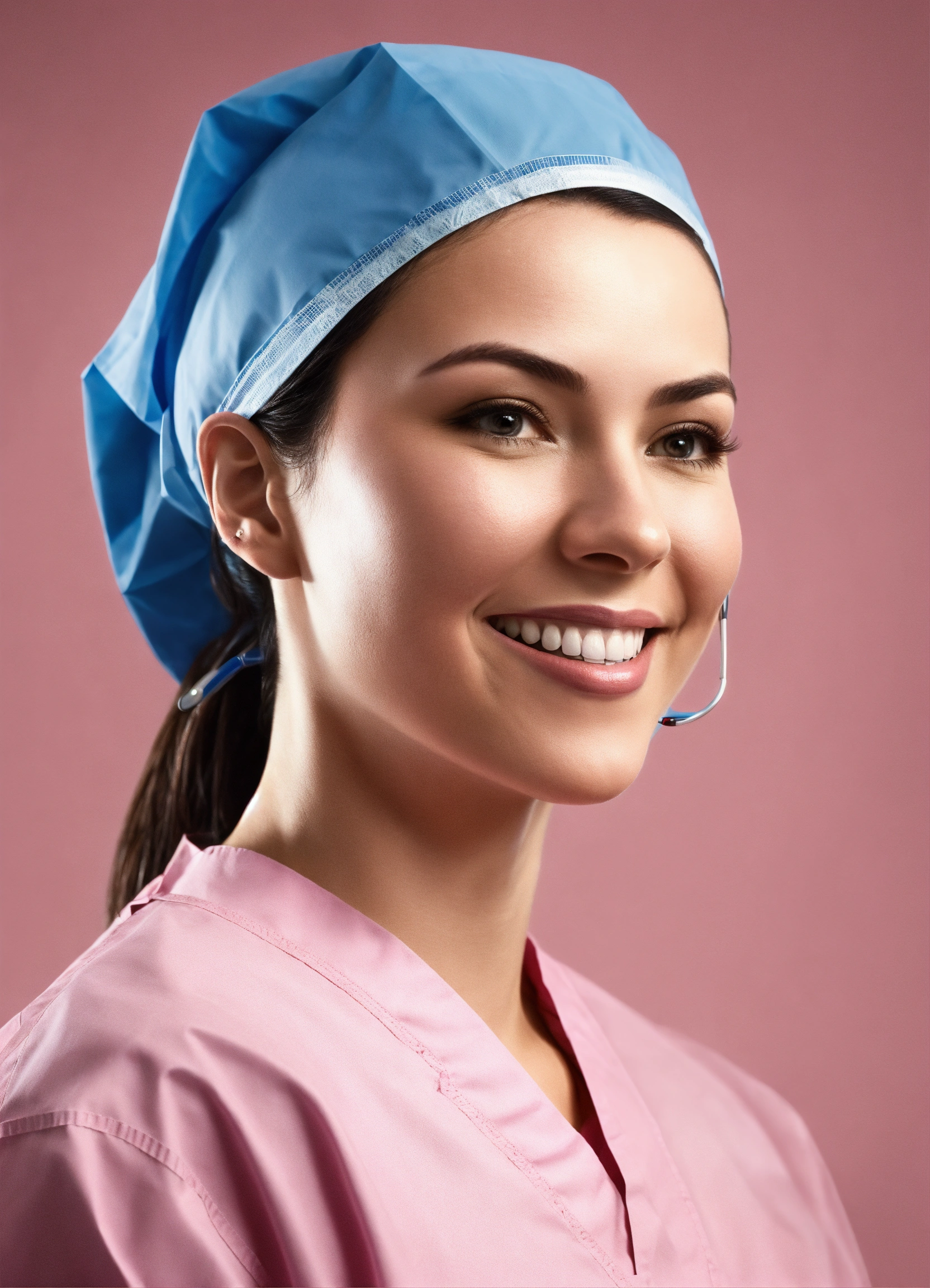 Lexica - Female surgeon, smiling . Full length, Hyper realistic, side ...