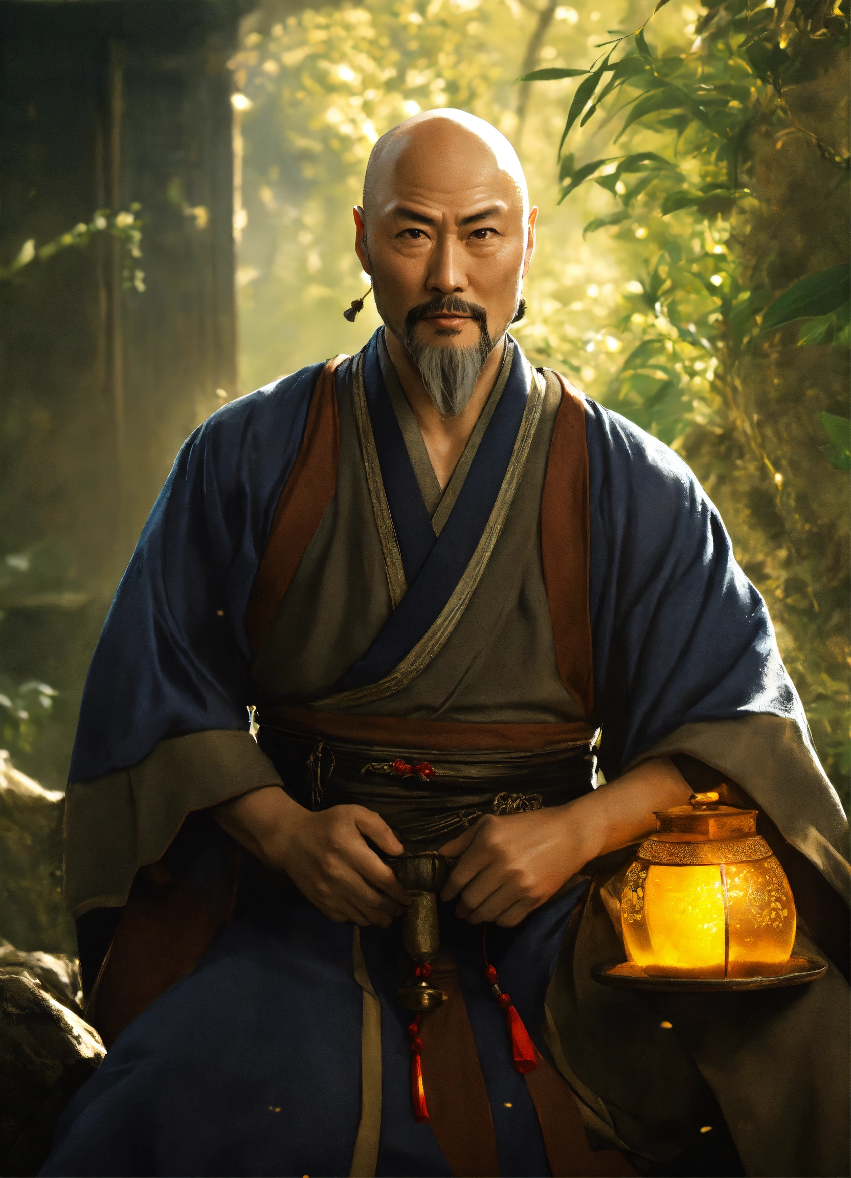 Lexica - An bald and long Chinese like beard and moustauchr Ken ...