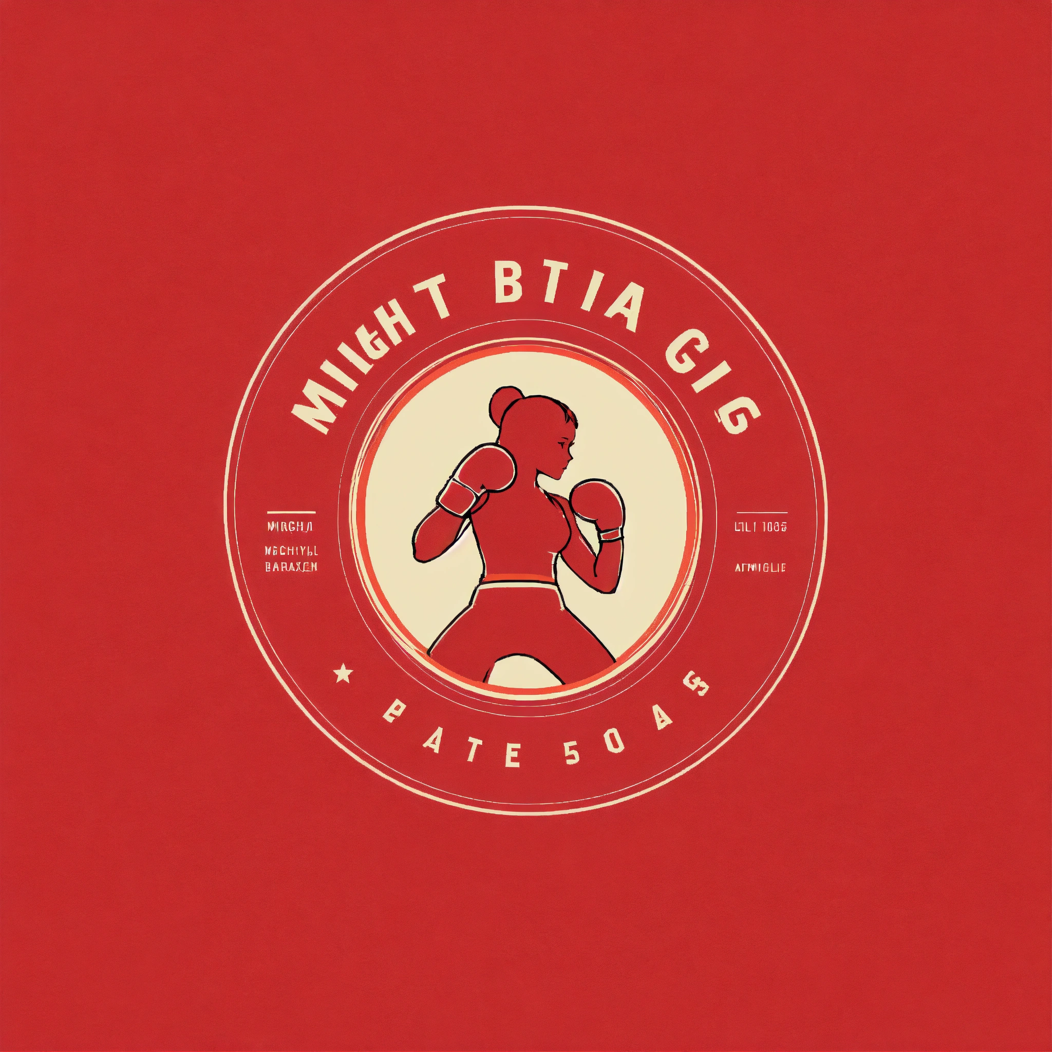 Lexica - A minimalist logo for a show about women boxing, called ...